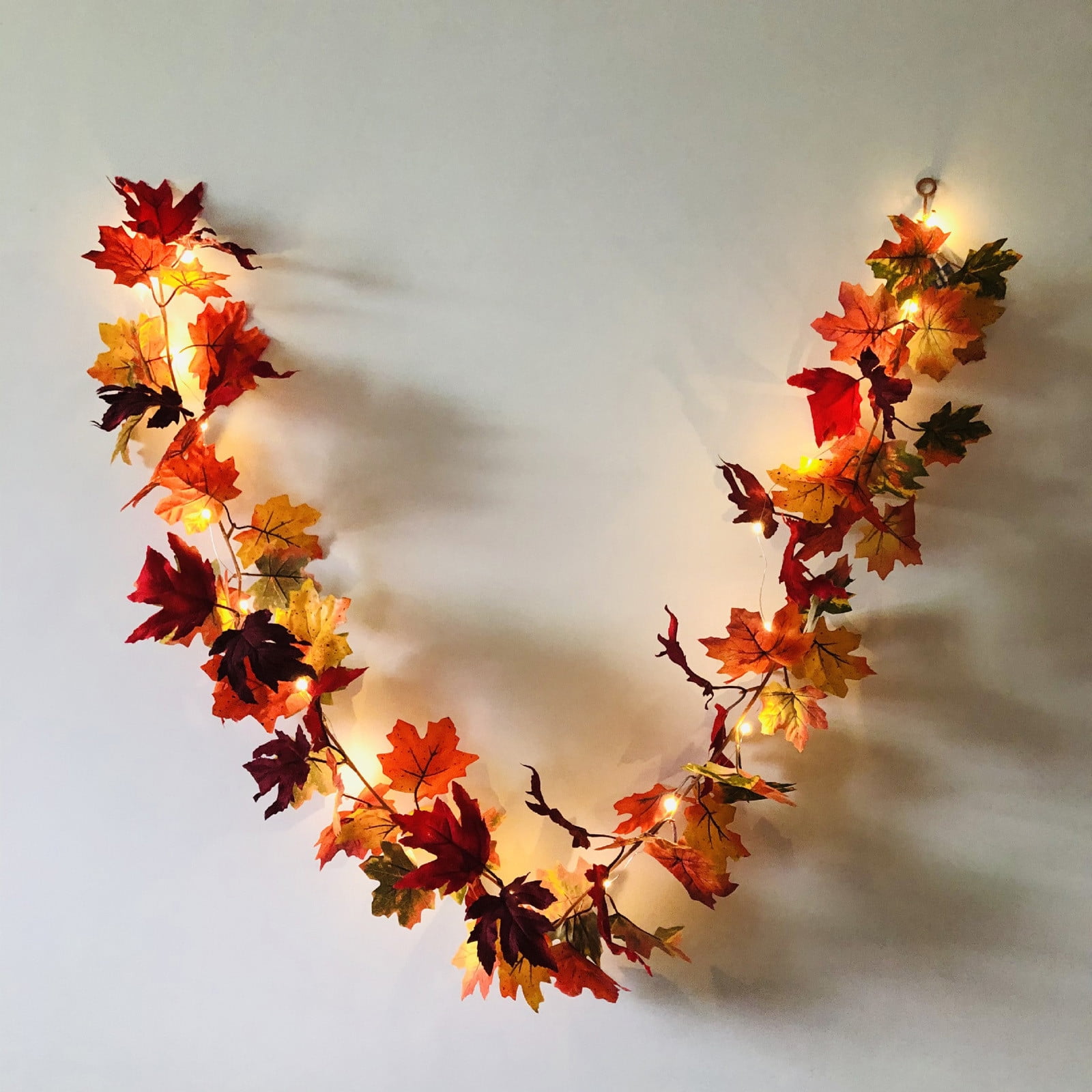 Mrzvby Christmas Vine Xmas Garland Decorations!Rattan Upside Down ...