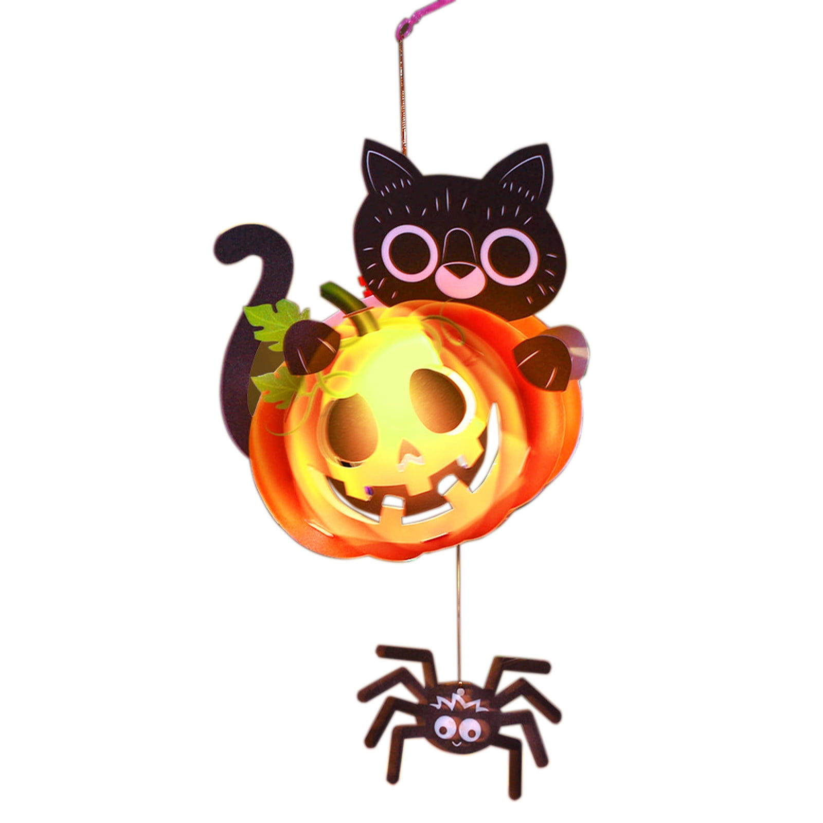 Mrzvby Halloween Decorations!Halloween LED Luminous Lantern - DIY Kids ...