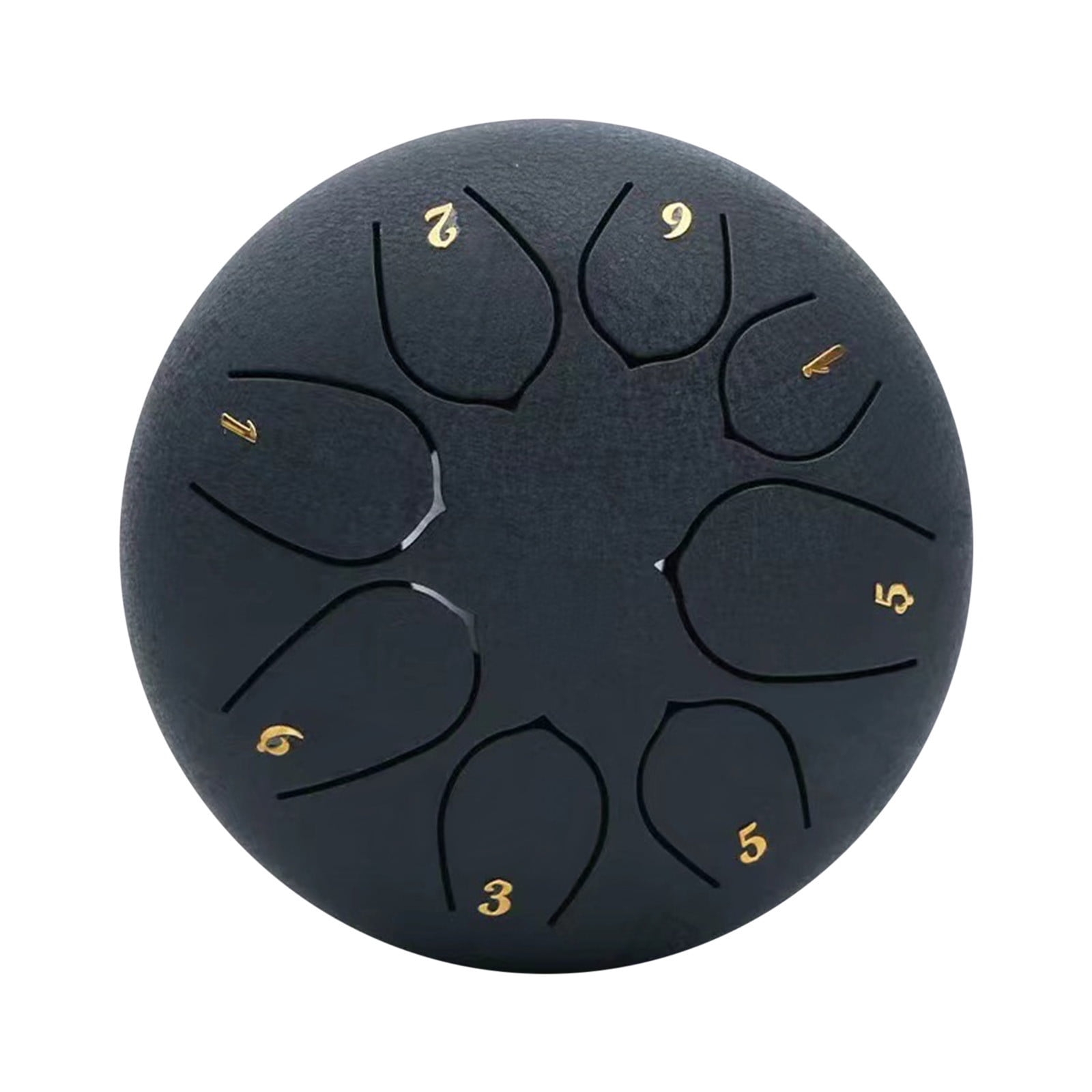 Mrzvby Steel Tongue Drum 6inch 8 Tones Mini Hollow Drum Mini Percussion