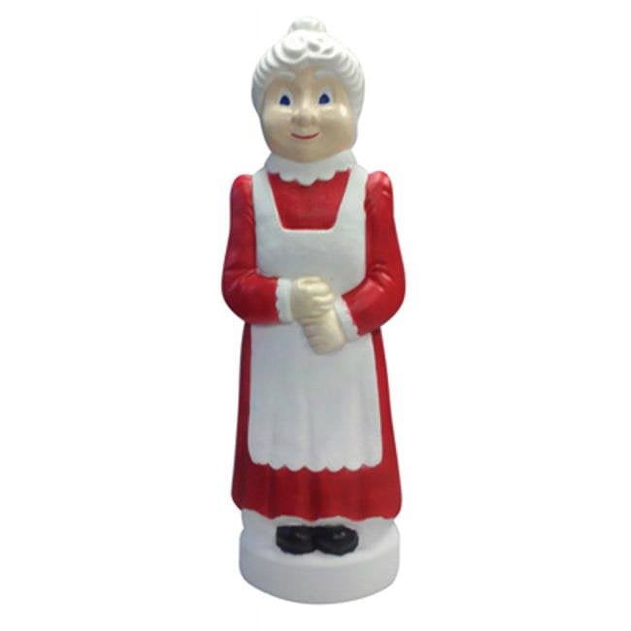 "40"" Mrs. Claus Christmas Statue with Light - Multicolored, Resin ...