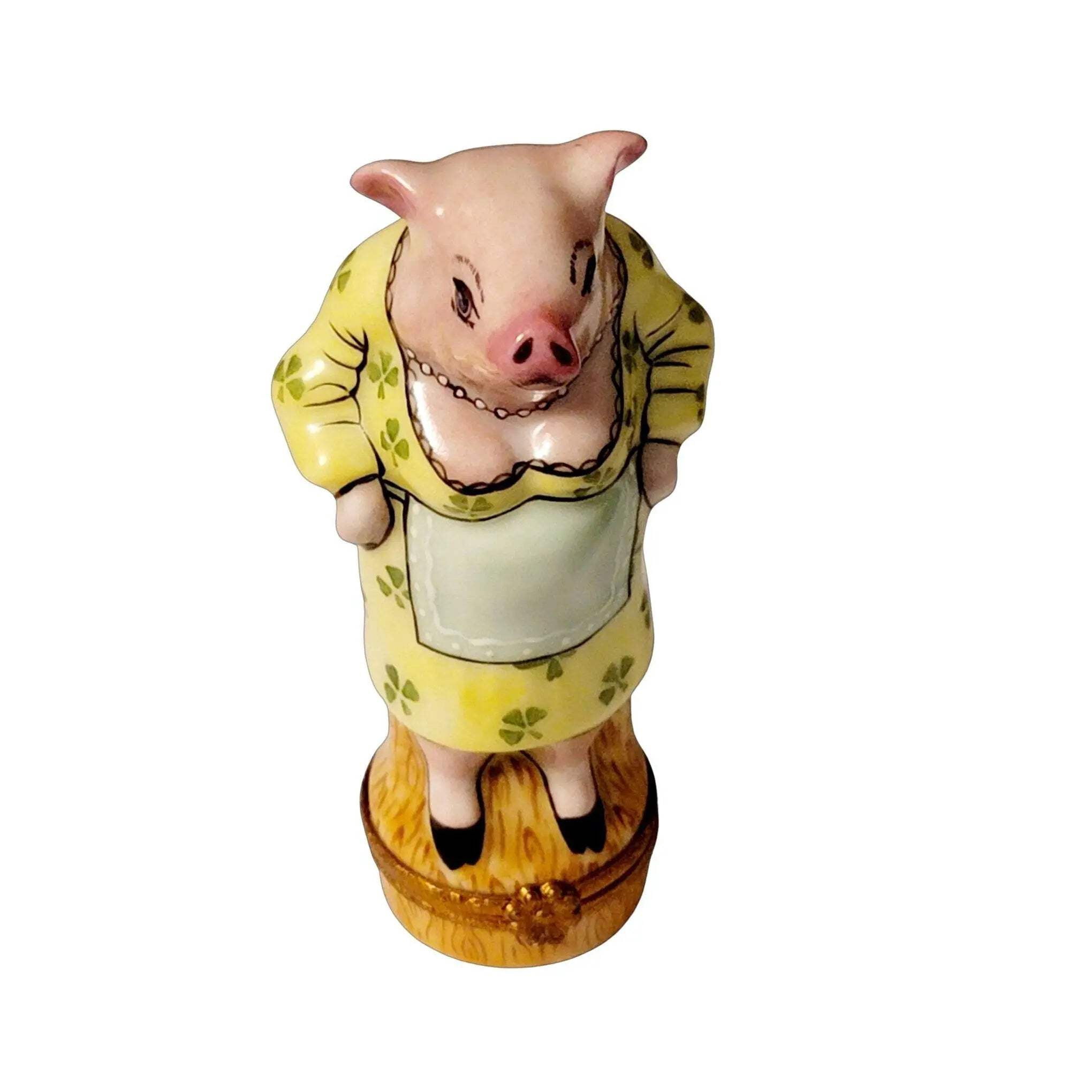 Irish Mama Pig Figurine for Collectors Limoges Box Porcelain Figurine ...