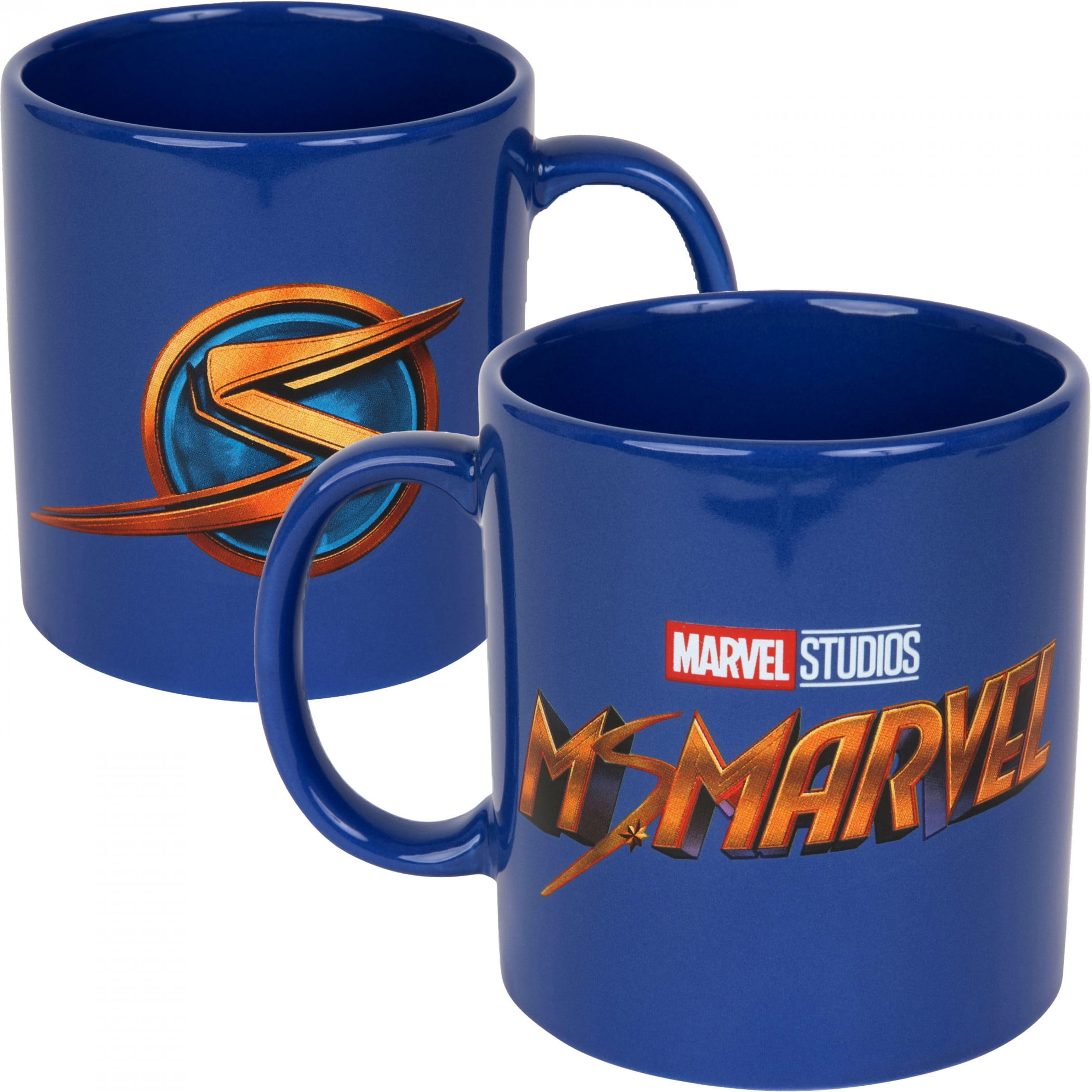 Ms Marvel Logo & Emblem Coffee Mug, Blue - Walmart.com