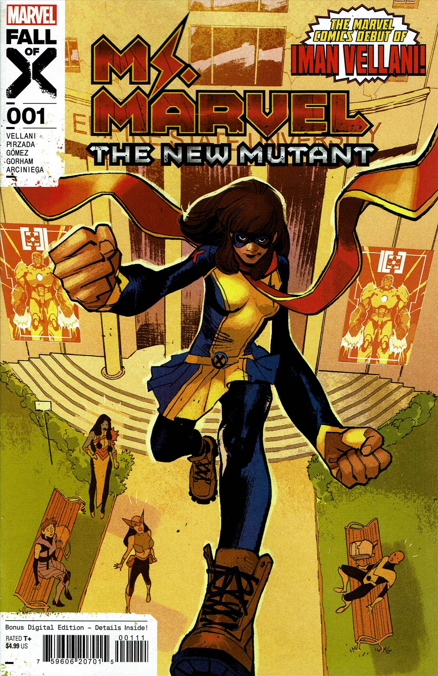 Ms. Marvel: The New Mutant #1 VF ; Marvel Comic Book - Walmart.com