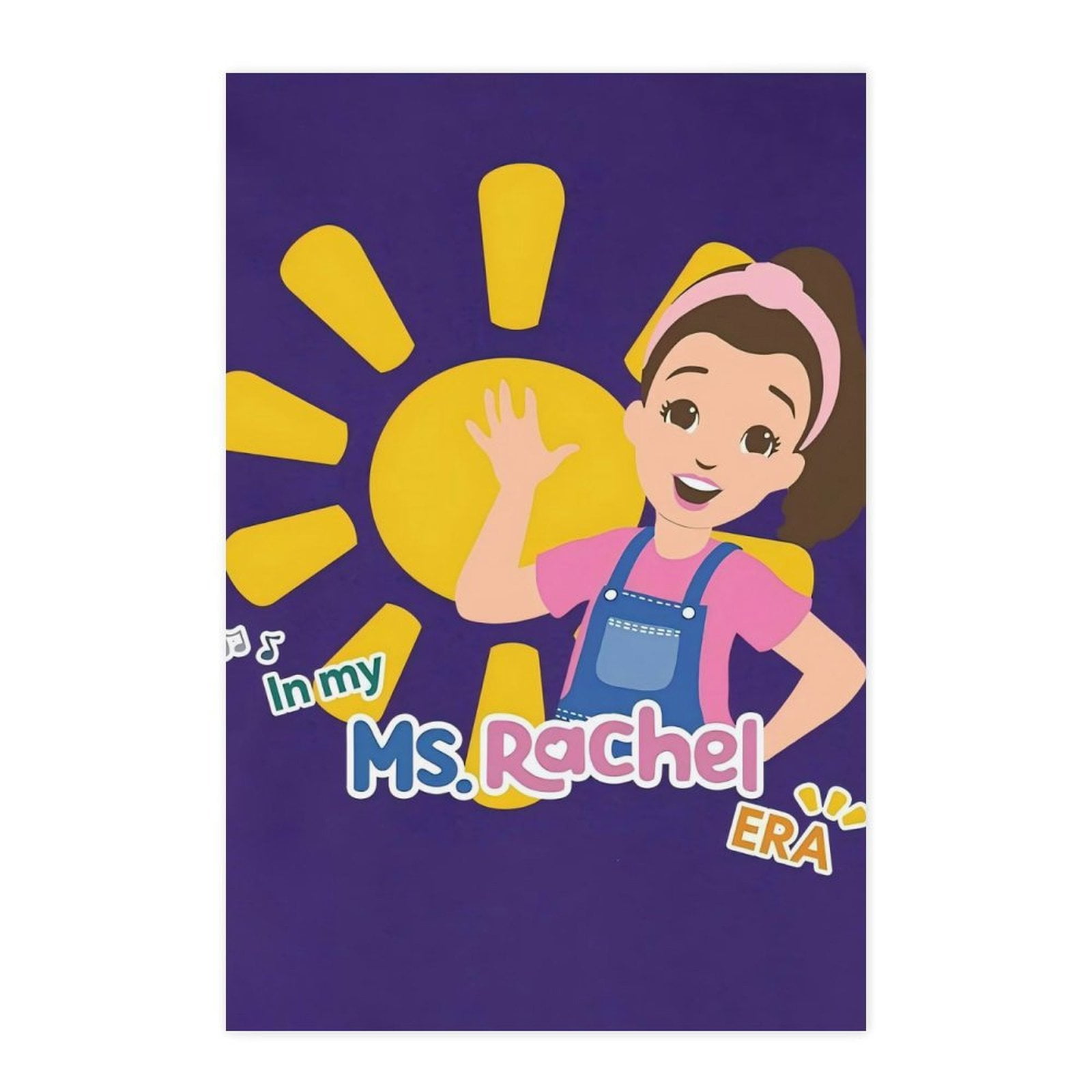 Ms. Rachel Anime stickers posters wall decoration 30*45（cm） - Walmart.com