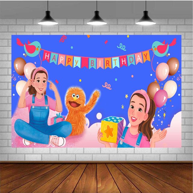 Ms Rachel Backdrop for Boy Wall Decor Birthday Banner Backdrop ...