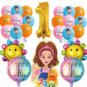 Ms Rachel Birthday Party Supplies Balloons Paper Plates Decoration Cake ...