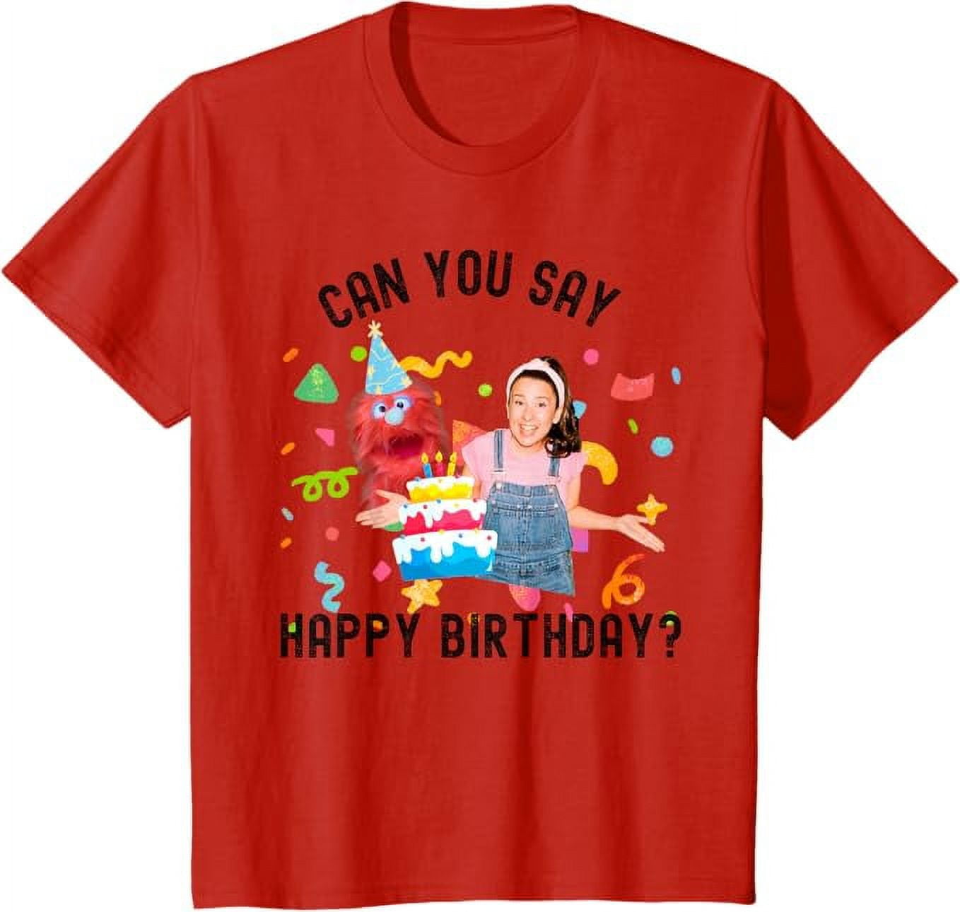 Ms.Rachel Birthday Can You Say Happy BD Ms Rachel Youth T-Shirt For Boy ...