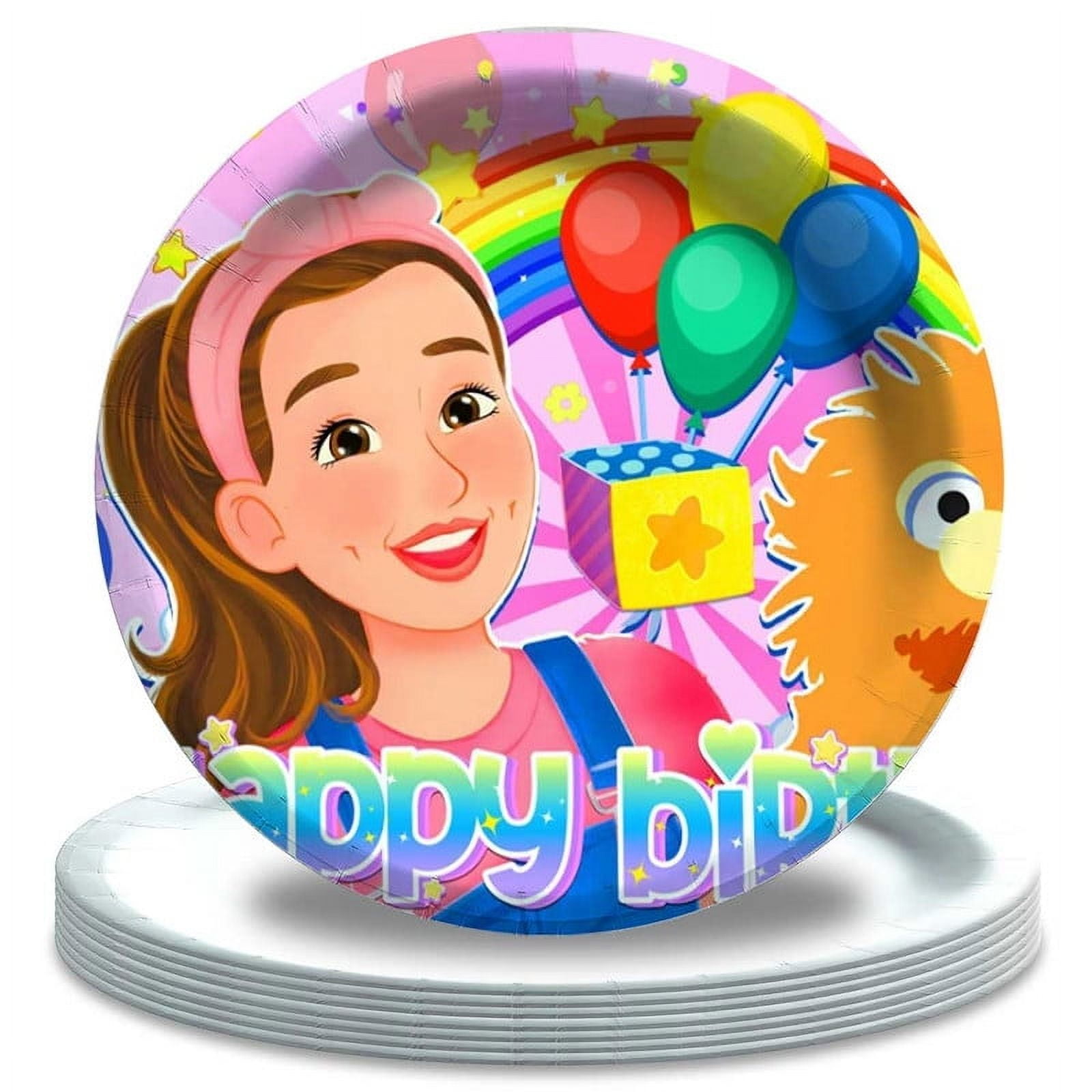 Ms Rachel Birthday Plates Disposable Dinnerware Party Supplies ...