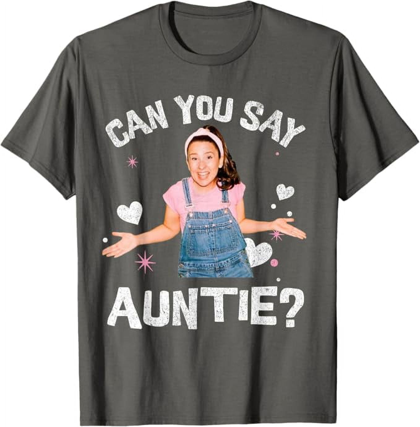 Ms. Rachel Birthday Shirt Can You Say Auntie Aunt T-Shirt For Men Women ...