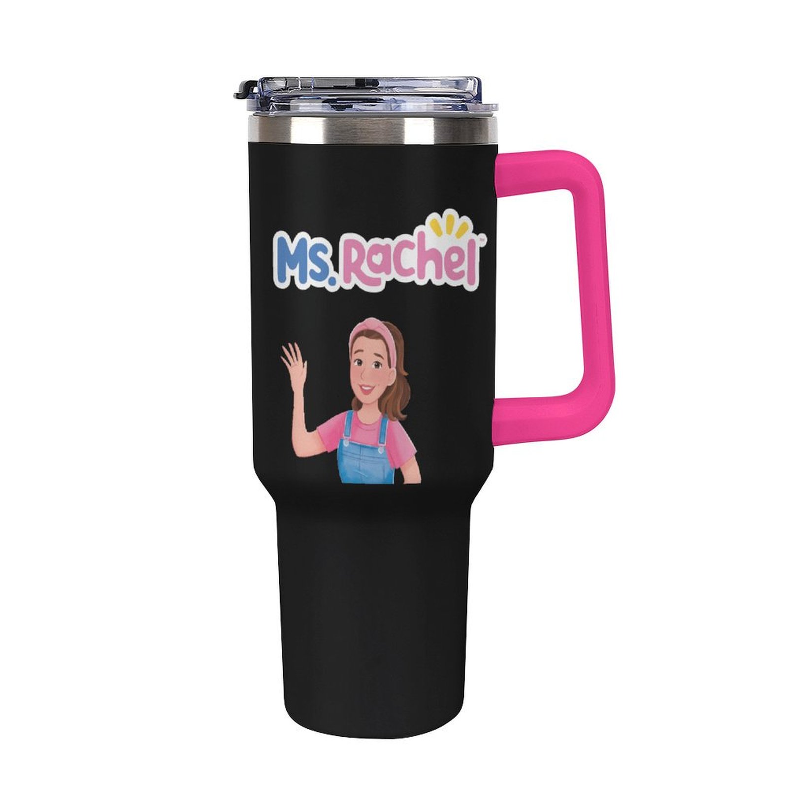 Ms. Rachel Car Cup Stainless Steel Thermos Cup with Handle 40oz ...