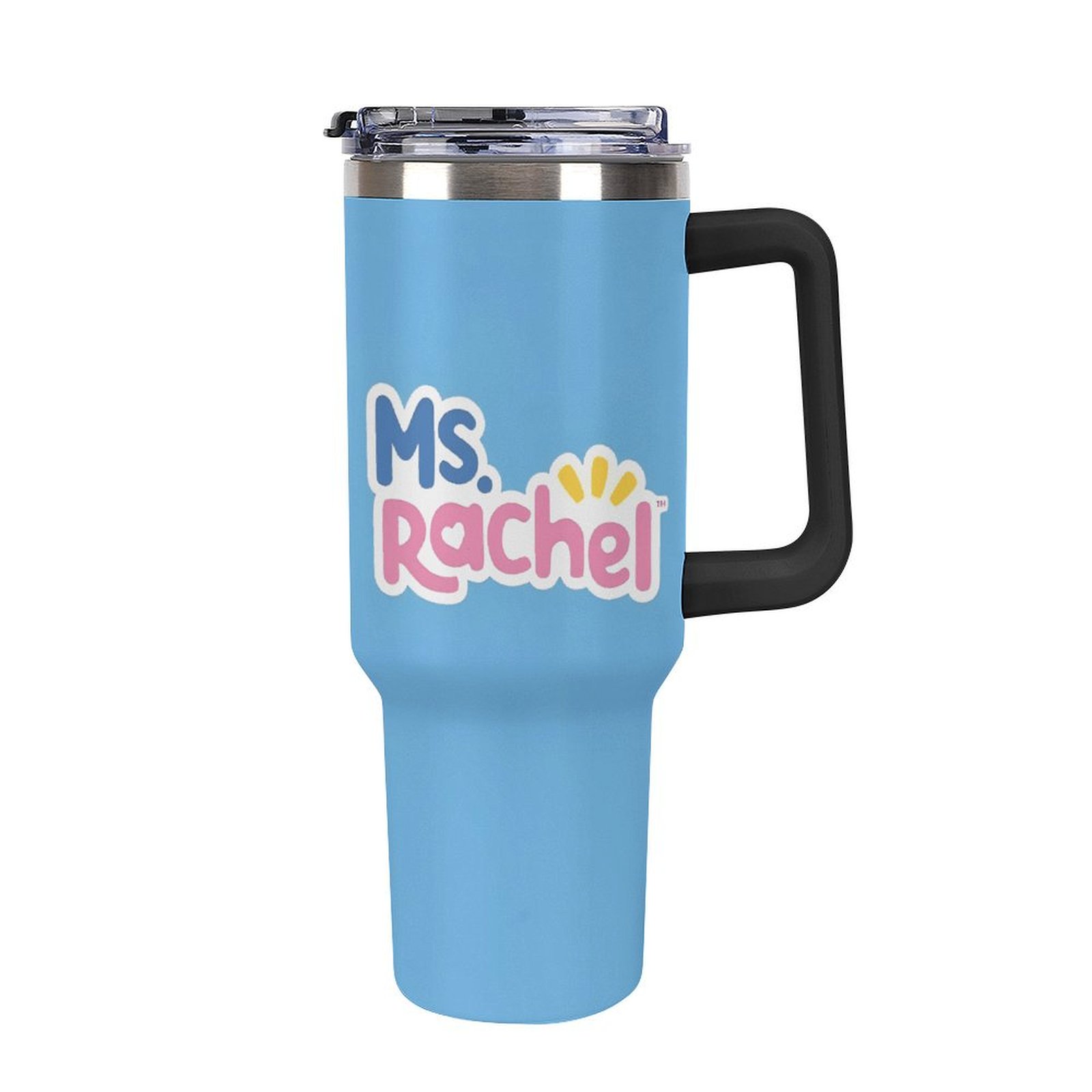 Ms. Rachel Car Cup Stainless Steel Thermos Cup with Handle 40oz ...