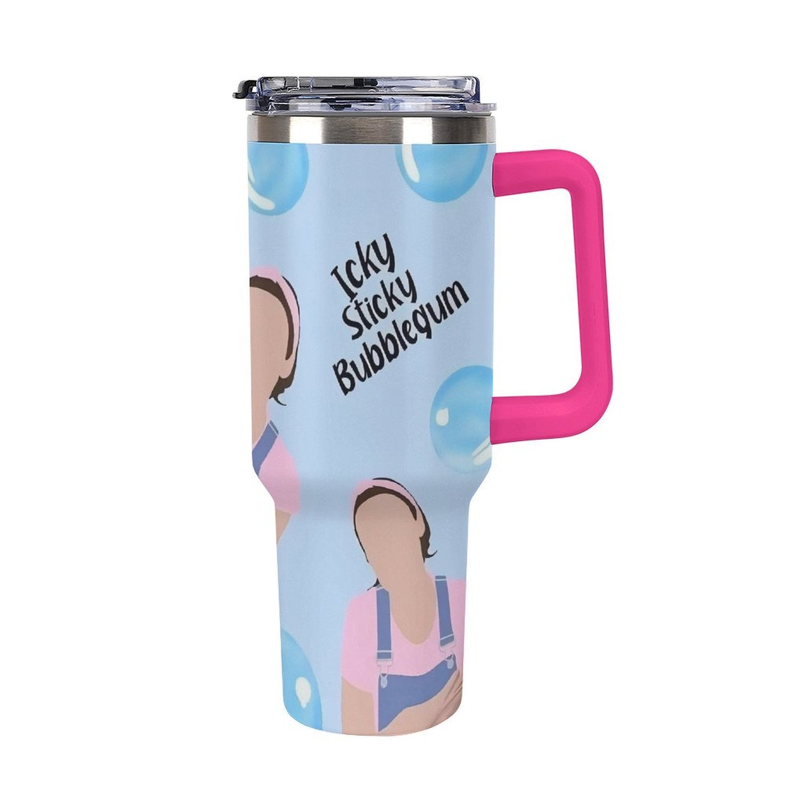 Ms. Rachel Car Cup Stainless Steel Thermos Cup with Handle 40oz ...