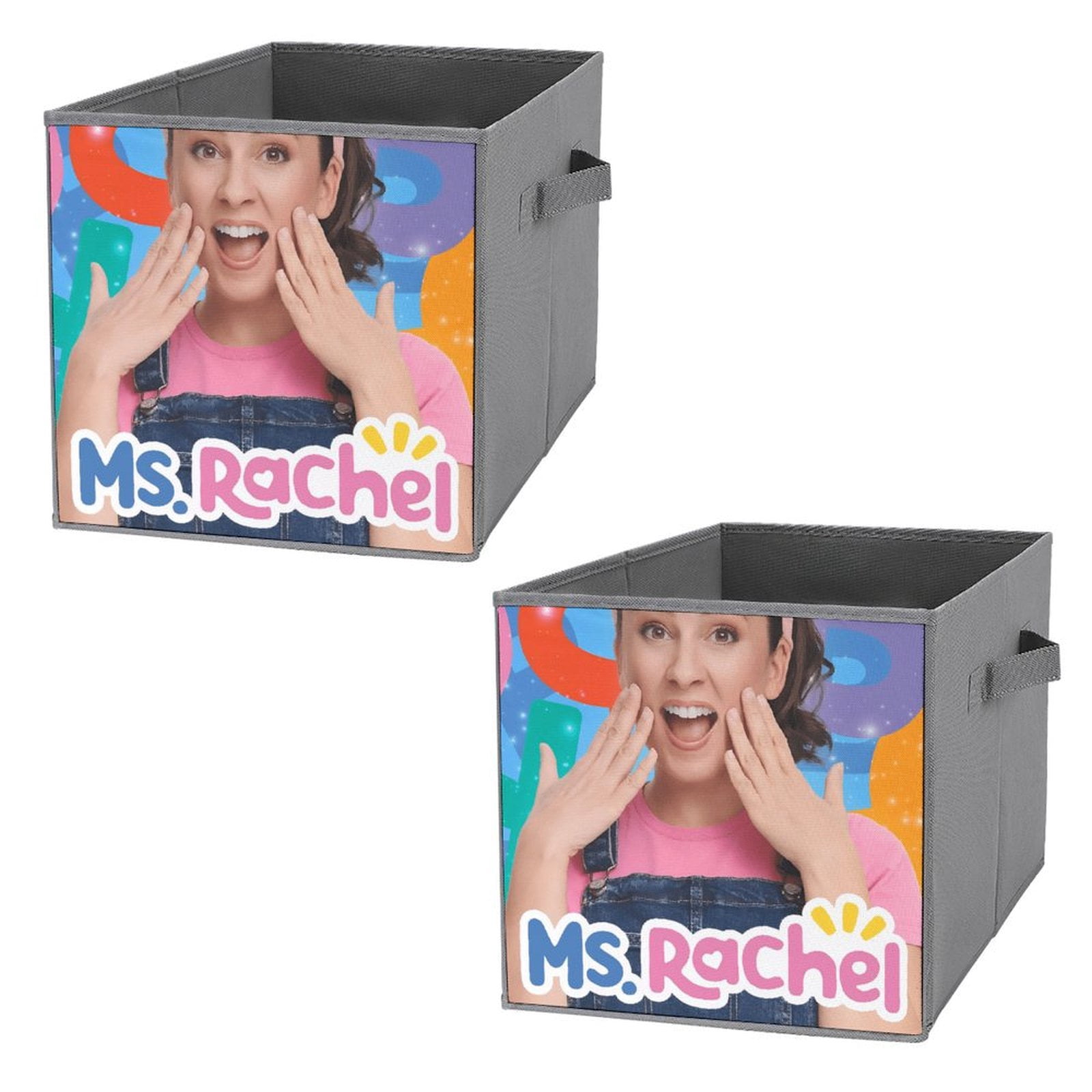 Ms. Rachel Children's folding storage box 2PCS - Walmart.com