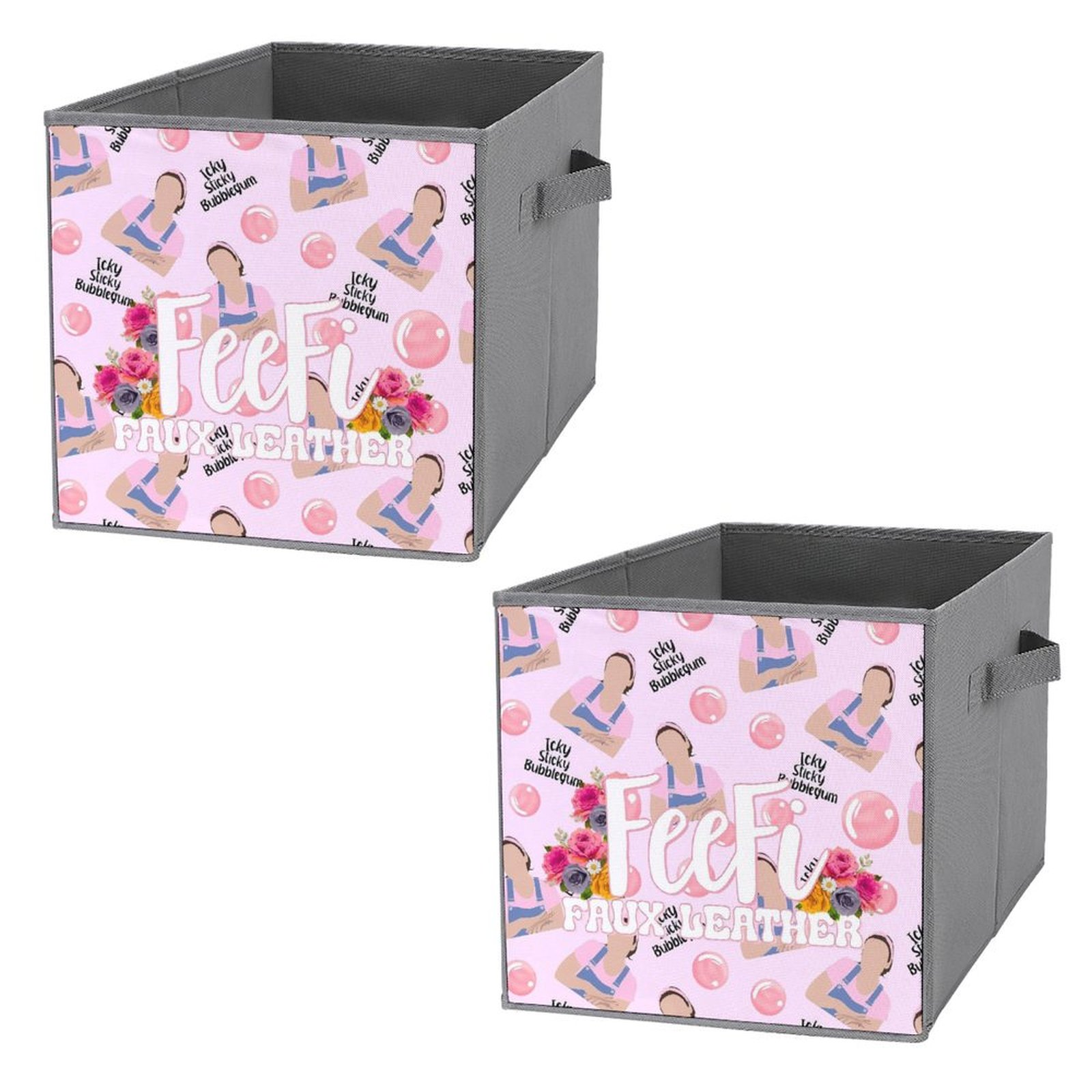 Ms. Rachel Children's folding storage box 2PCS - Walmart.com