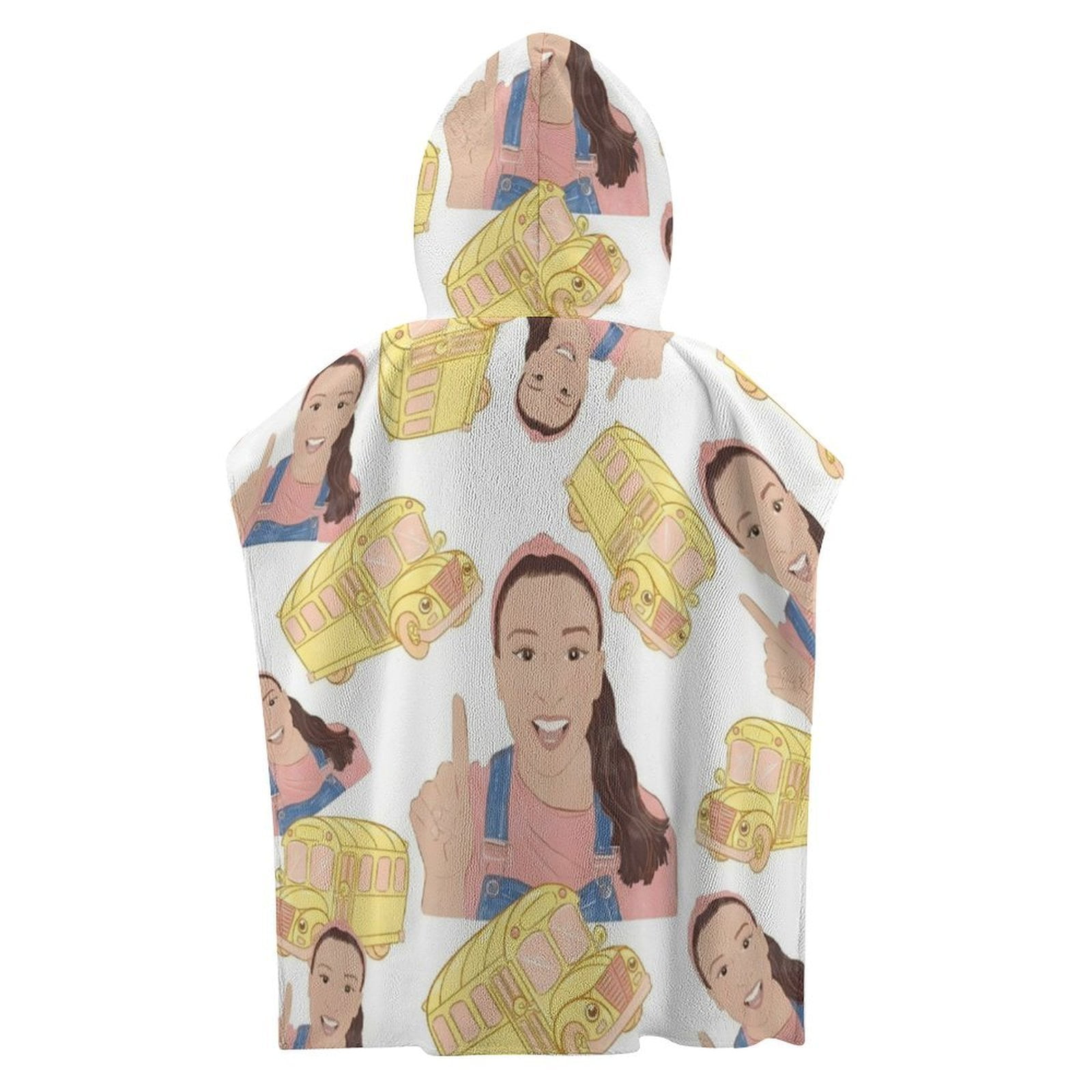 Ms. Rachel Children's hooded towel for the bathroom and beach - Walmart.com