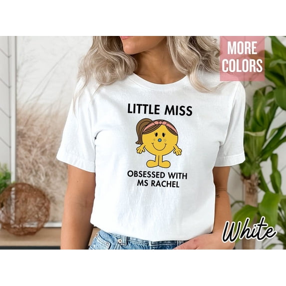 Ms Rachel Cute Little Miss T-Shirt,Light Pink color,size S - Walmart.com