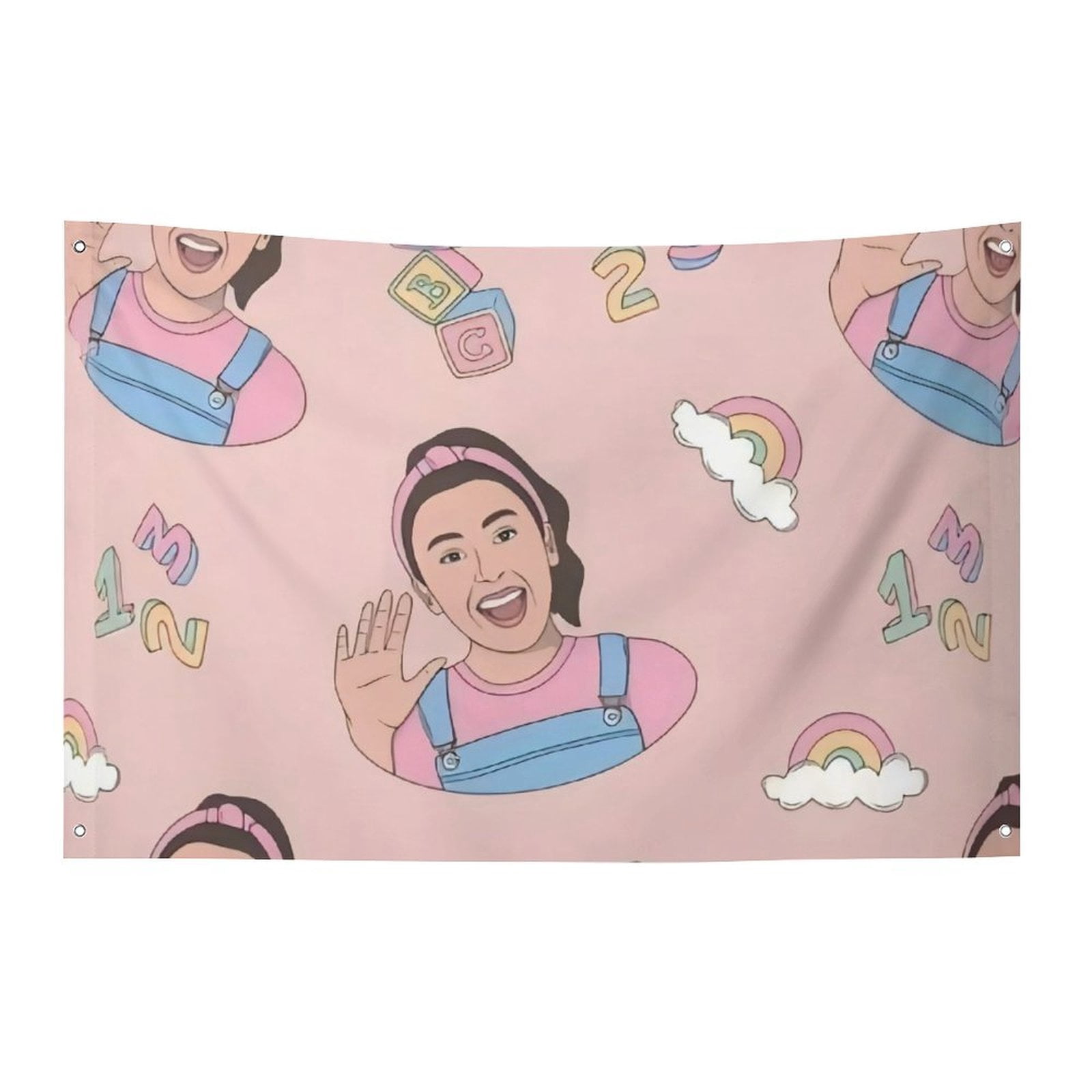 Ms. Rachel Flag Banner Funny Poster Wall Flag College Dorm Room ...