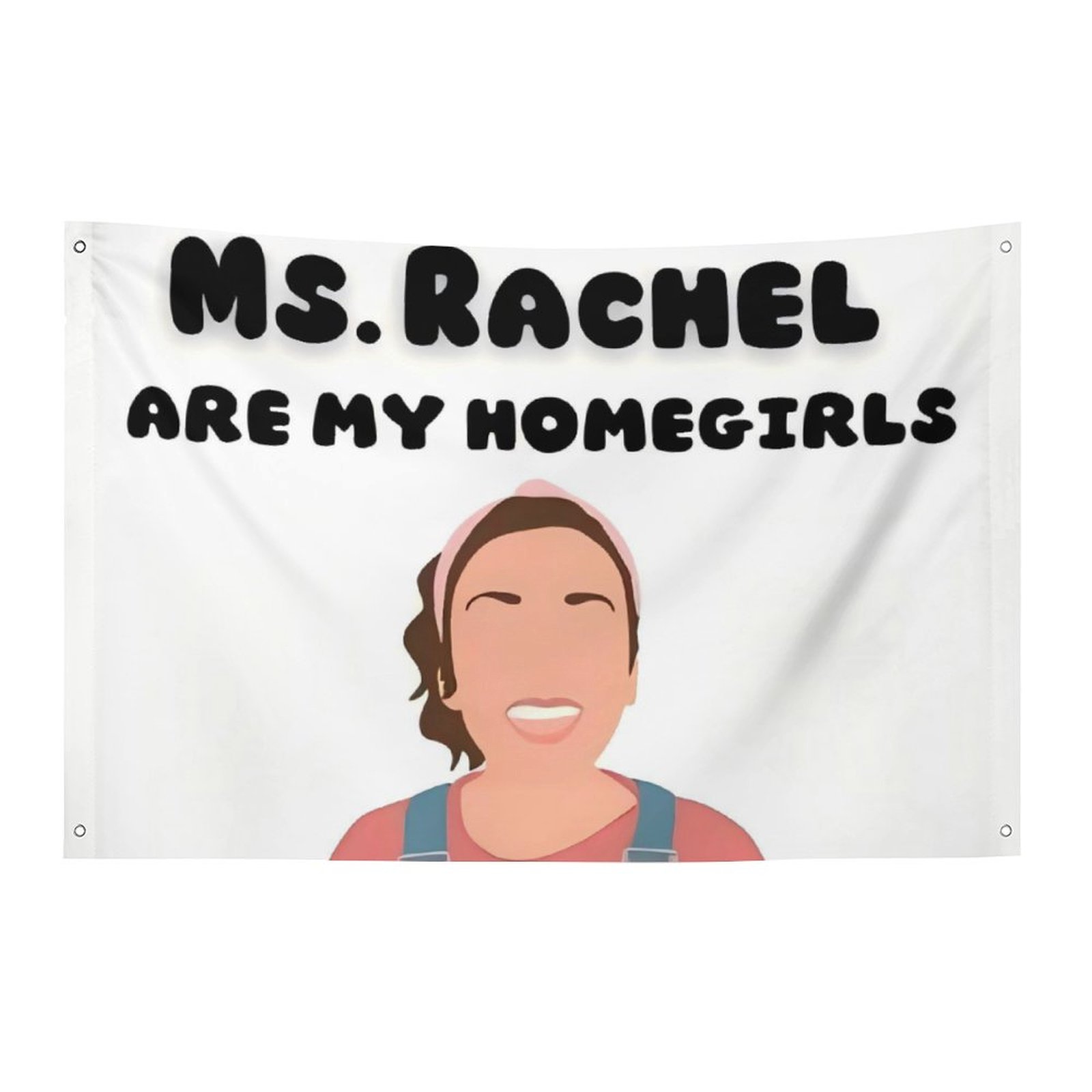 Ms. Rachel Flag Banner Funny Poster Wall Flag College Dorm Room ...