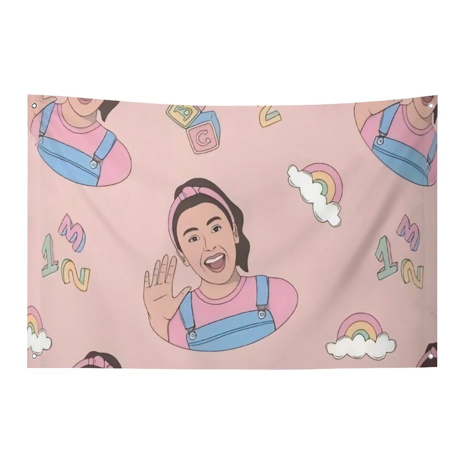 Ms. Rachel Flag Banner Funny Poster Wall Flag College Dorm Room ...