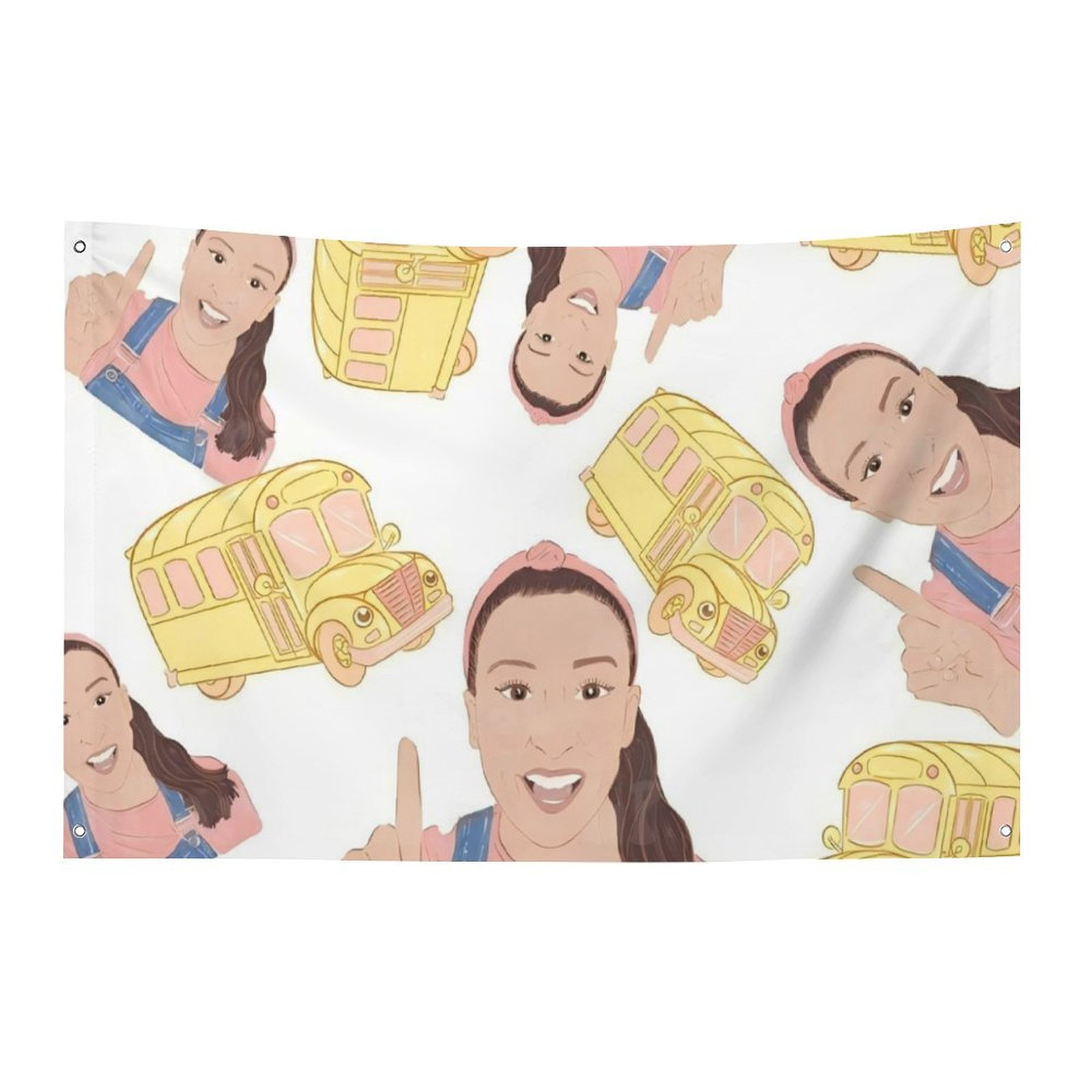 Ms. Rachel Flag Banner Funny Poster Wall Flag College Dorm Room ...