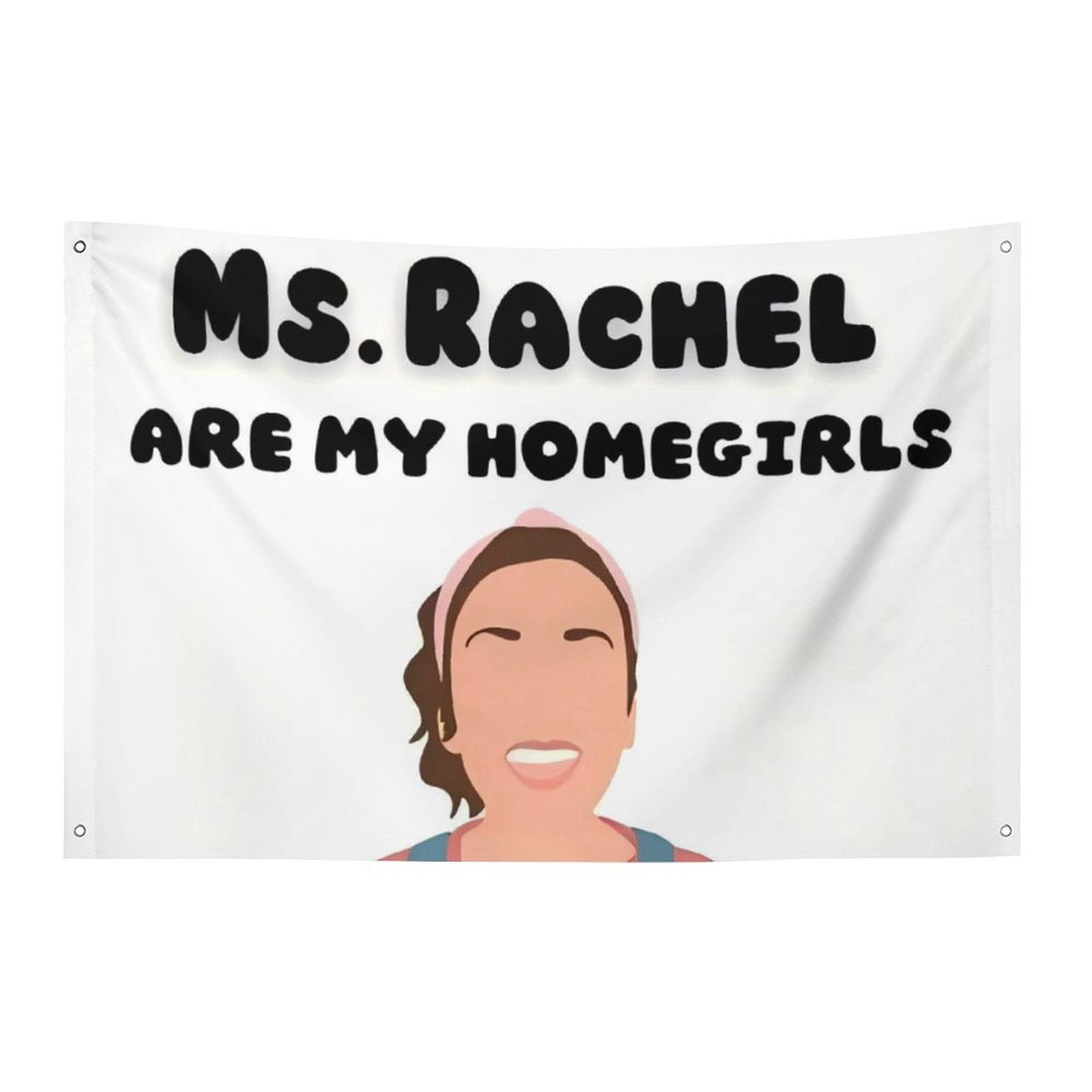 Ms. Rachel Flag Banner Funny Poster Wall Flag College Dorm Room ...