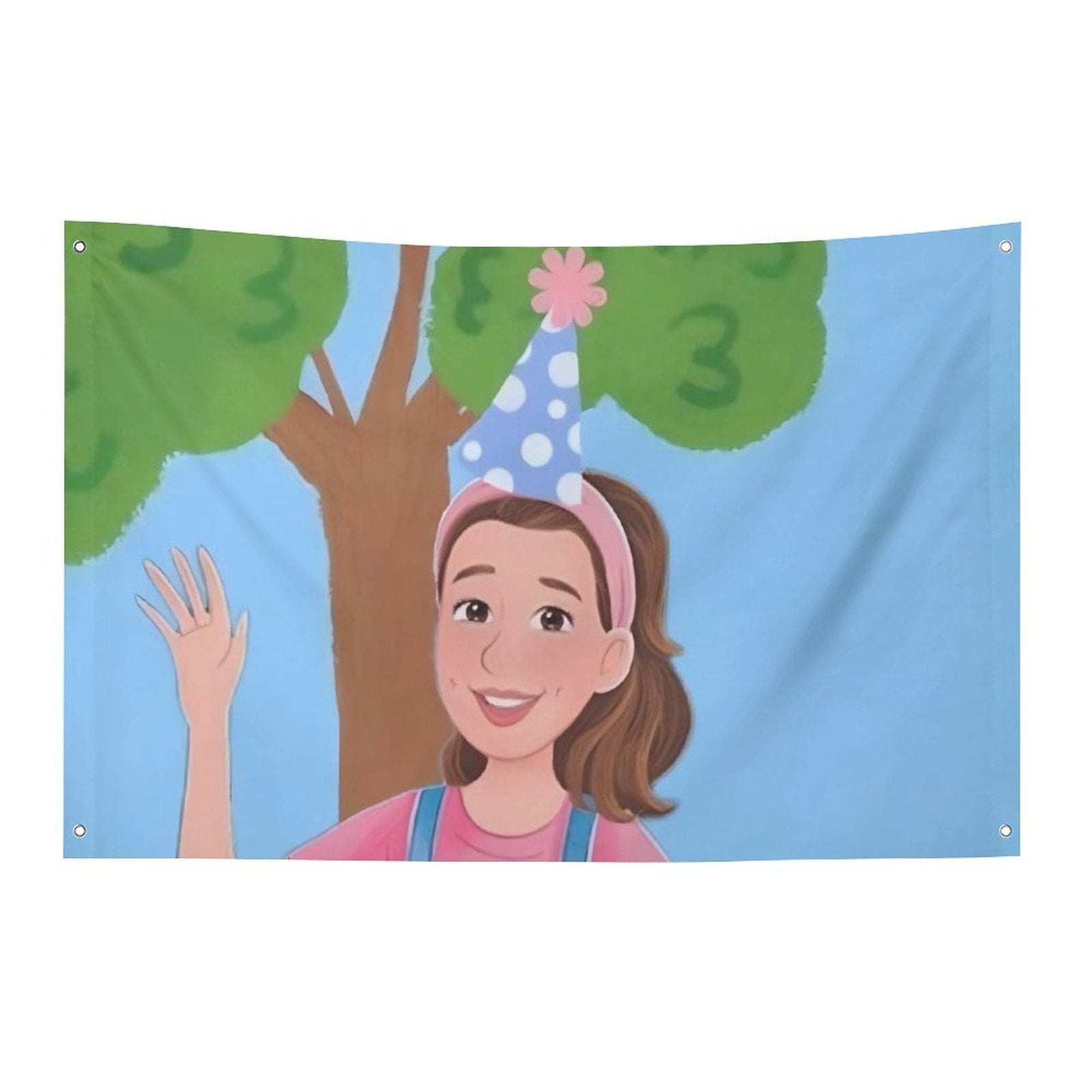 Ms. Rachel Flag banners Men Cave wall Flags College dorm decorations ...