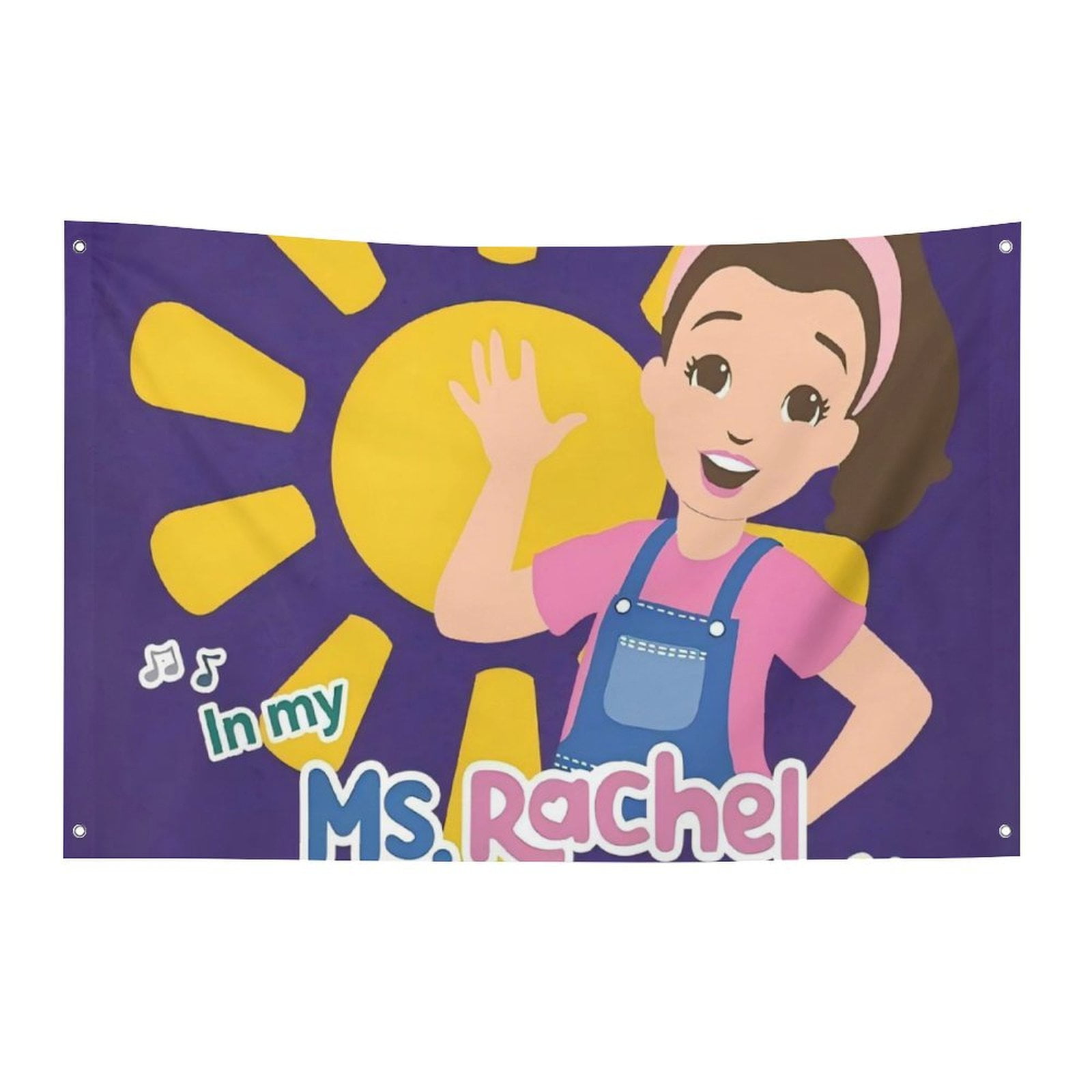 Ms. Rachel Flag banners Men Cave wall Flags College dorm decorations ...