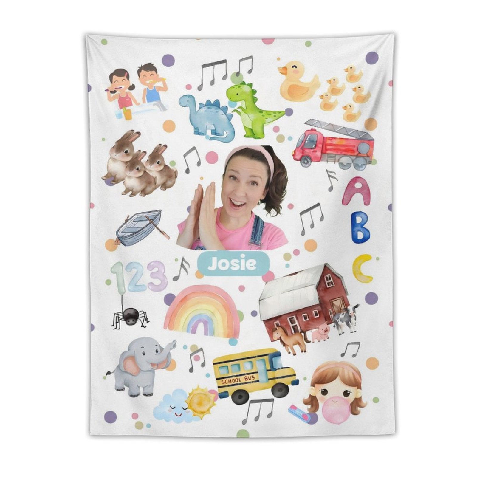 Ms. Rachel Fun Tapestry wall hanging wall art decoration living room ...