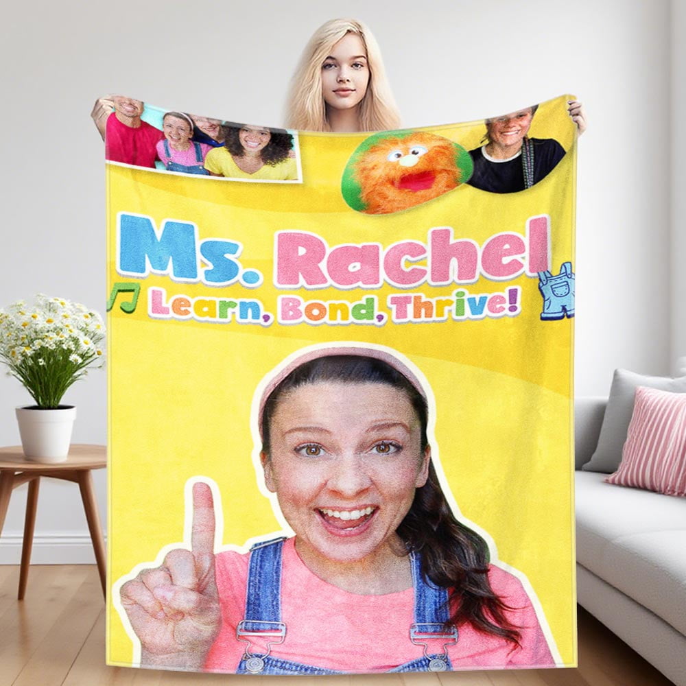 Ms Rachel Gifts Blanket For Teen Girls Men Boys Women Him Christmas Day ...