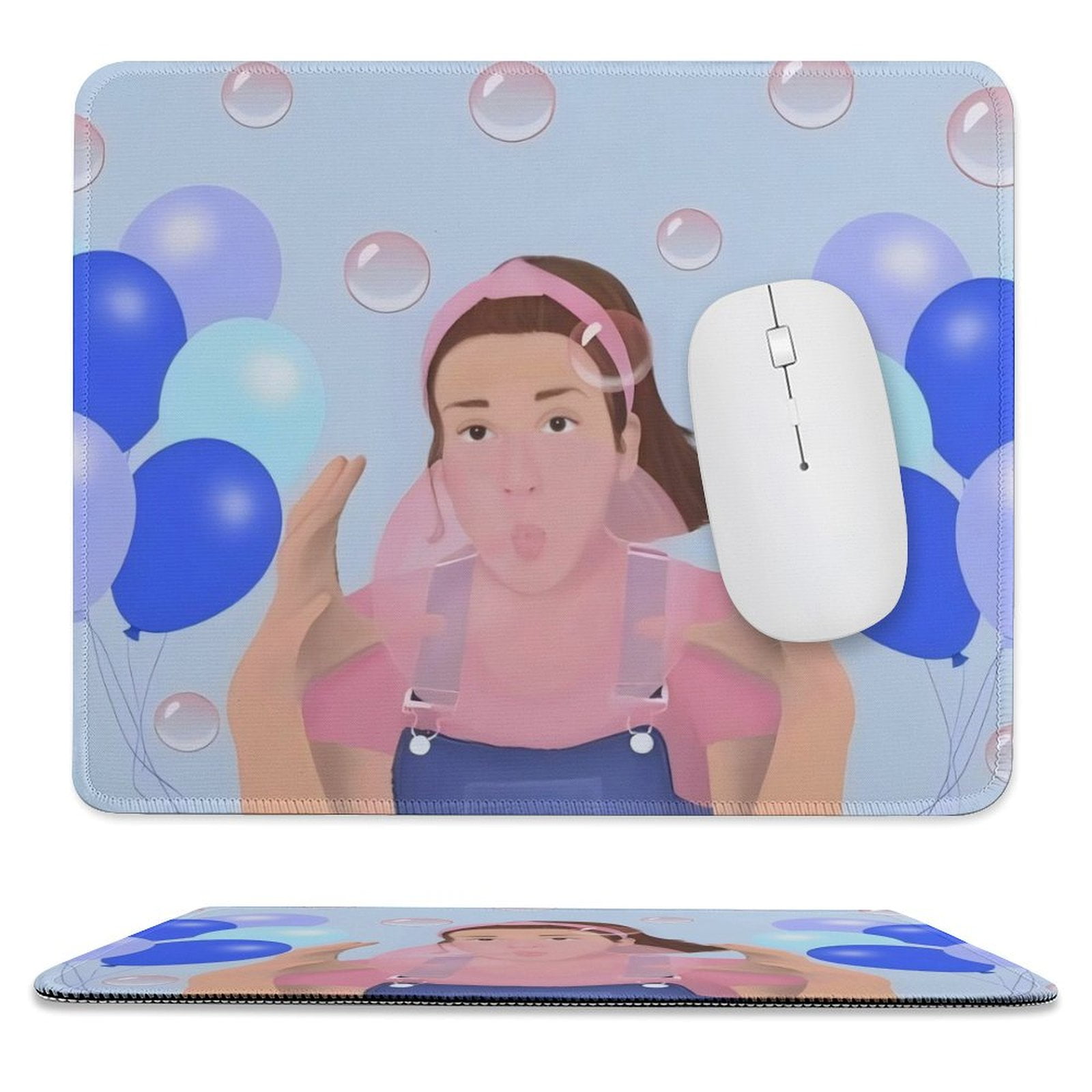 Ms. Rachel Laptop Mouse Pad Desk Mat Desktop Decoration 9.8"x11.8 ...
