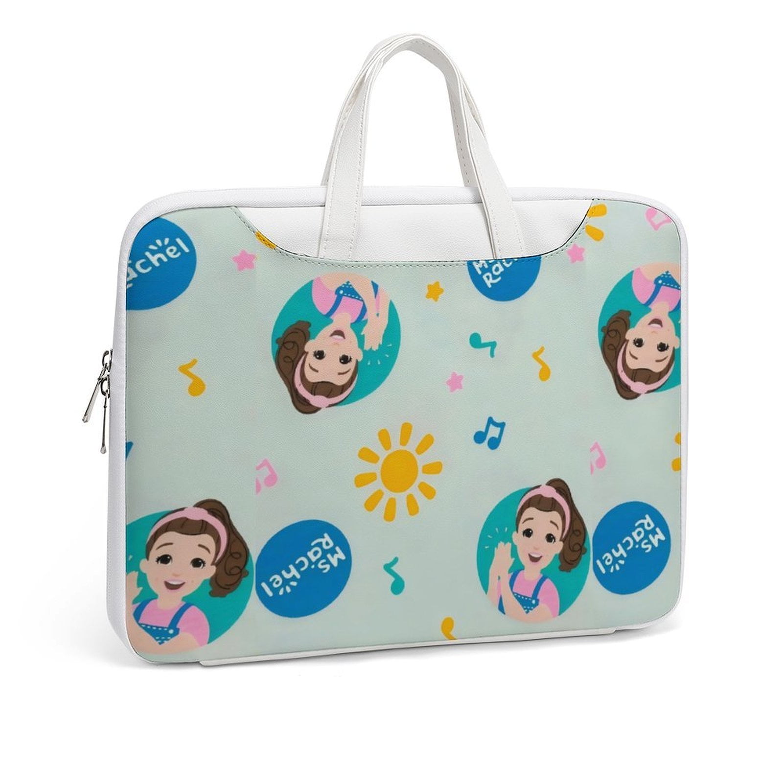 Ms. Rachel PU Cartoon Laptop Bag/Handbag 37x28cm - Walmart.com