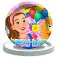 Ms Rachel Paper Plates Birthday Decorations Party Supplies Tableware ...