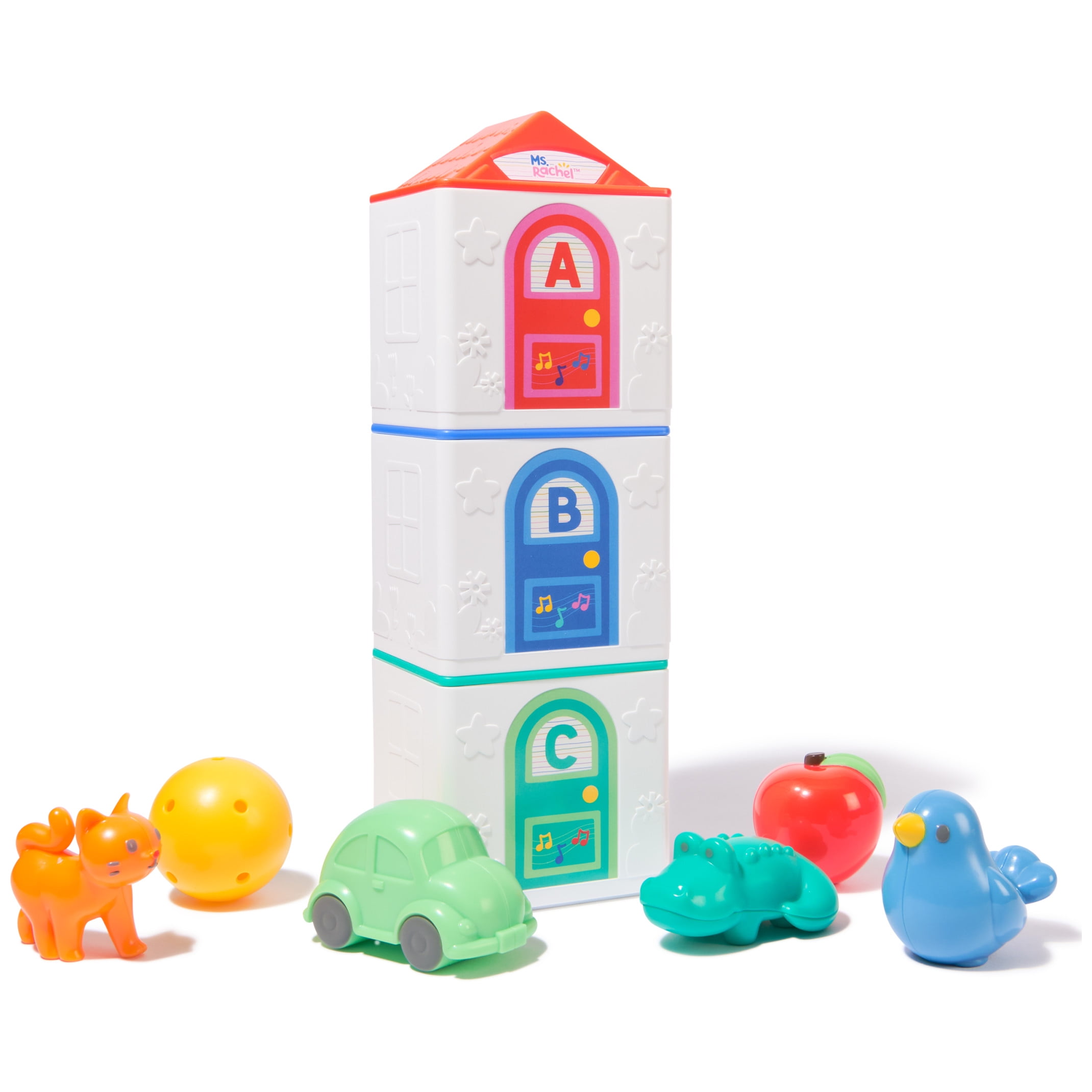 Ms. Rachel Learning Stacking House with 6 Surprises, For Kids Ages 18 ...