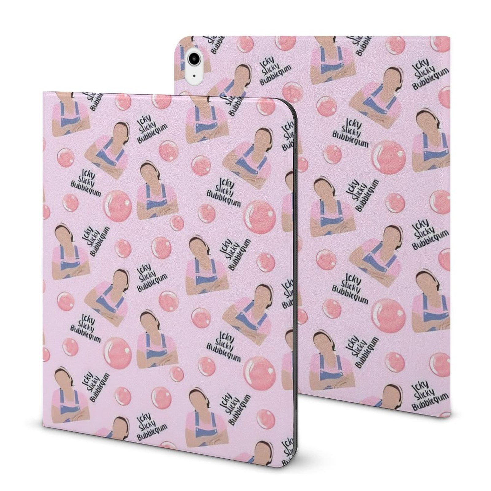 Ms. Rachel The ipad pen slot case thin folding Smart case Soft TPU back ...