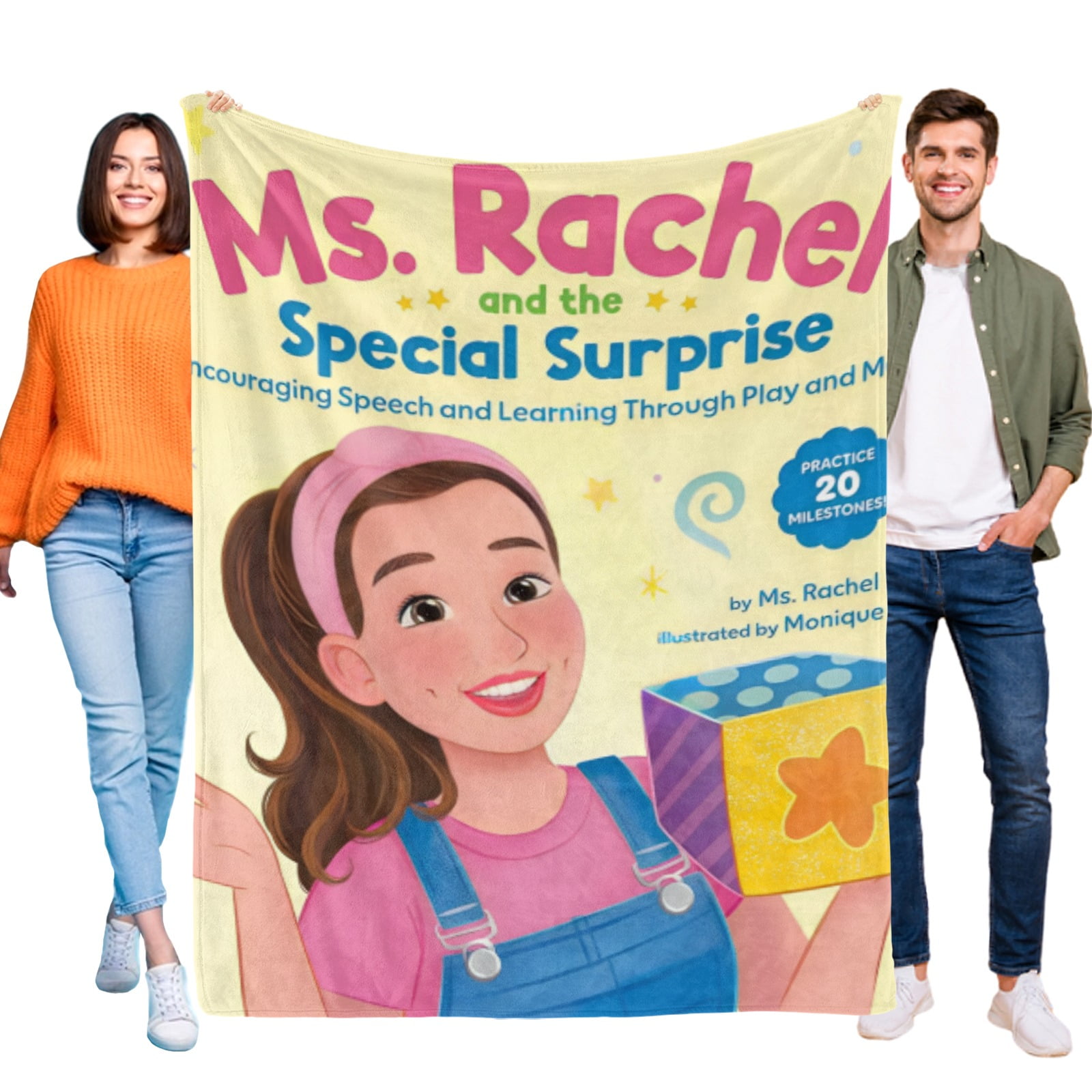Ms Rachel Throw Blanket Gifts for Fans Girls And Boys And Children ...