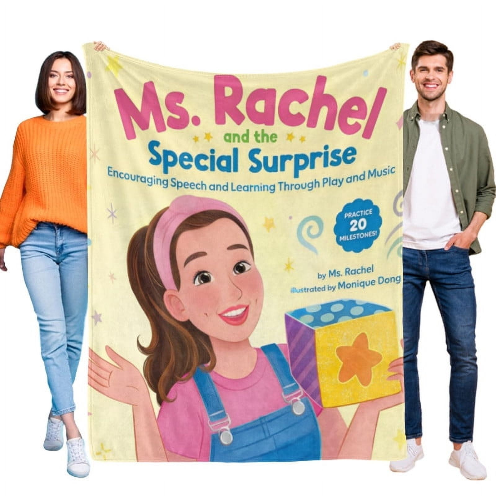 Ms Rachel Throw Blanket Gifts for Fans Girls And Boys Women And ...