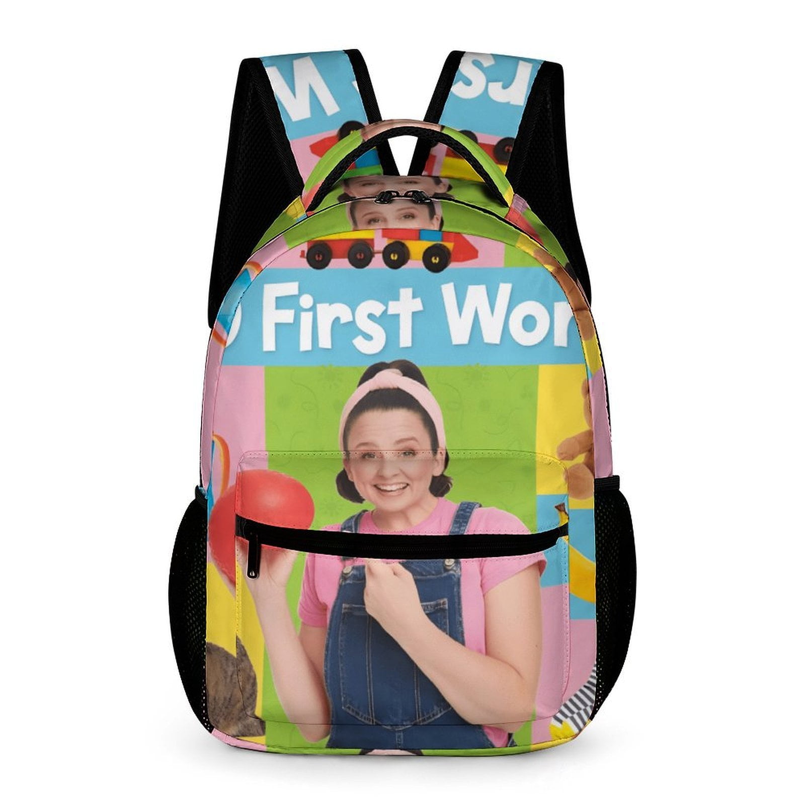 Ms. Rachel Unisex 13" Cartoon Mini Backpack - Walmart.com