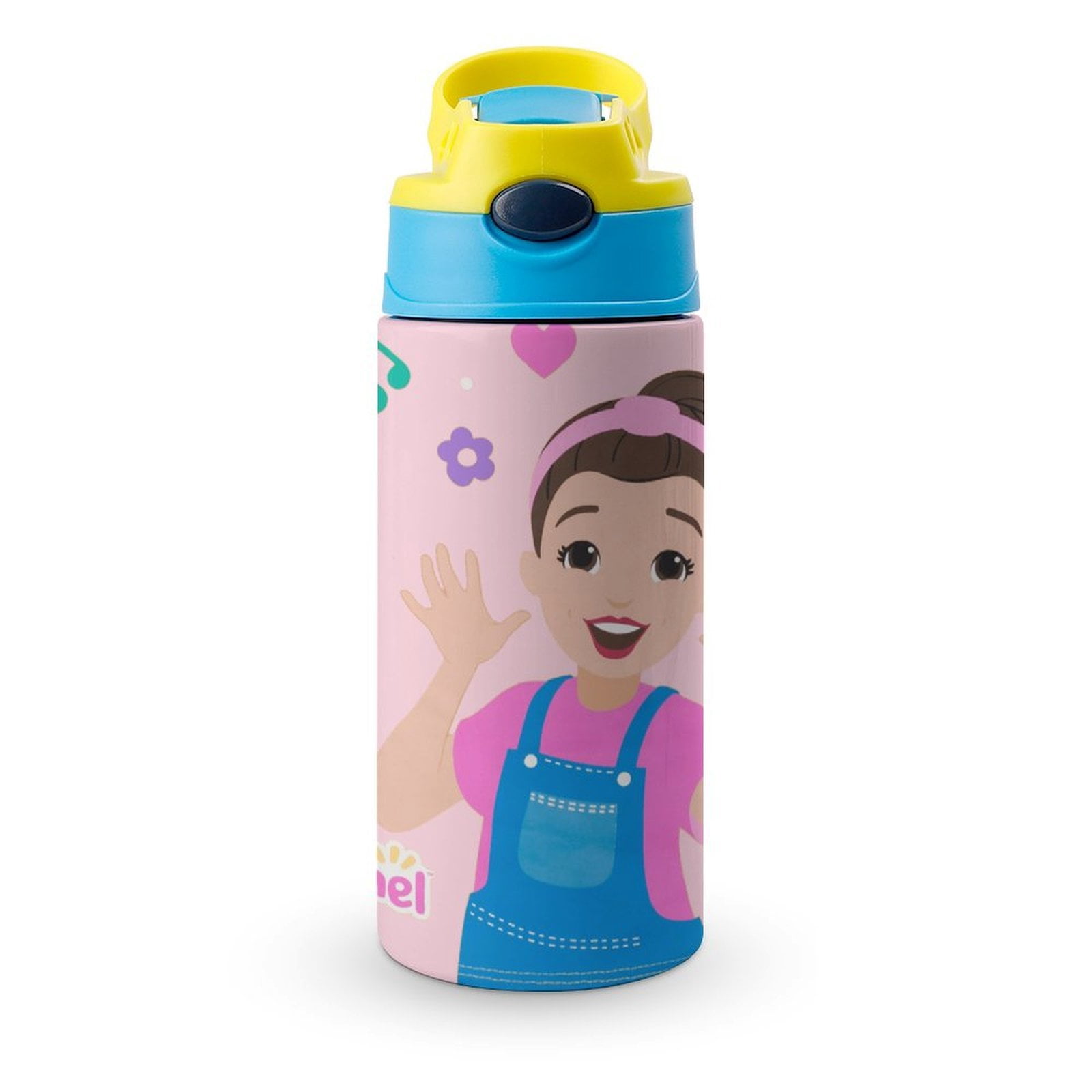 Ms Rachel Water Bottle with Straw Vacuum Insulated Stainless Steel ...