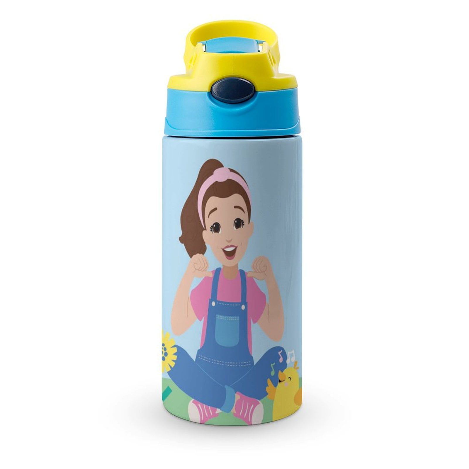 Ms Rachel Water Bottle with Straw Vacuum Insulated Stainless Steel ...