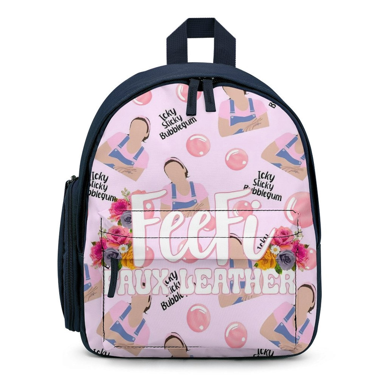 Ms. Rachel Women's mini backpack for school blue1 - Walmart.com