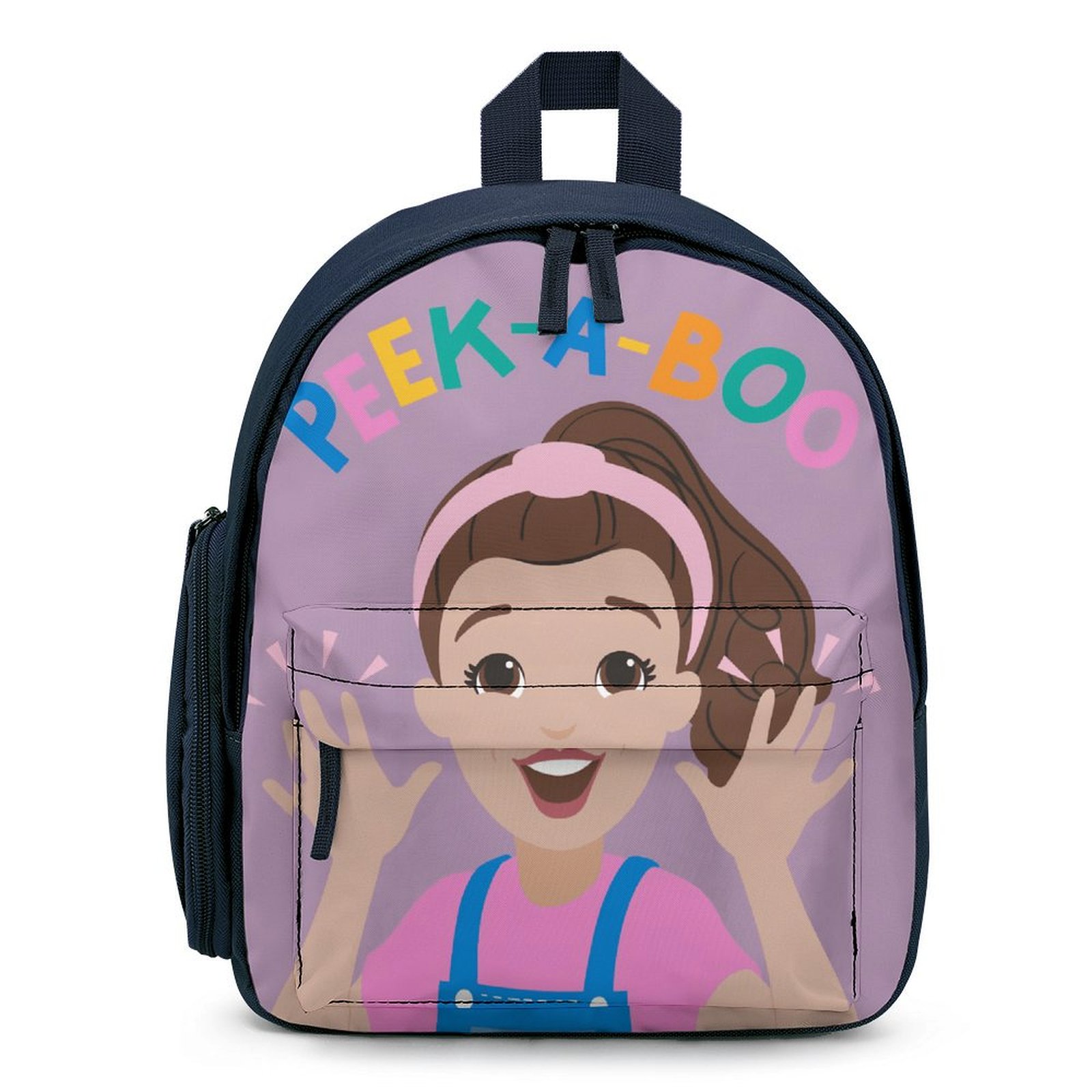 Ms. Rachel Women's mini backpack for school blue9 - Walmart.com