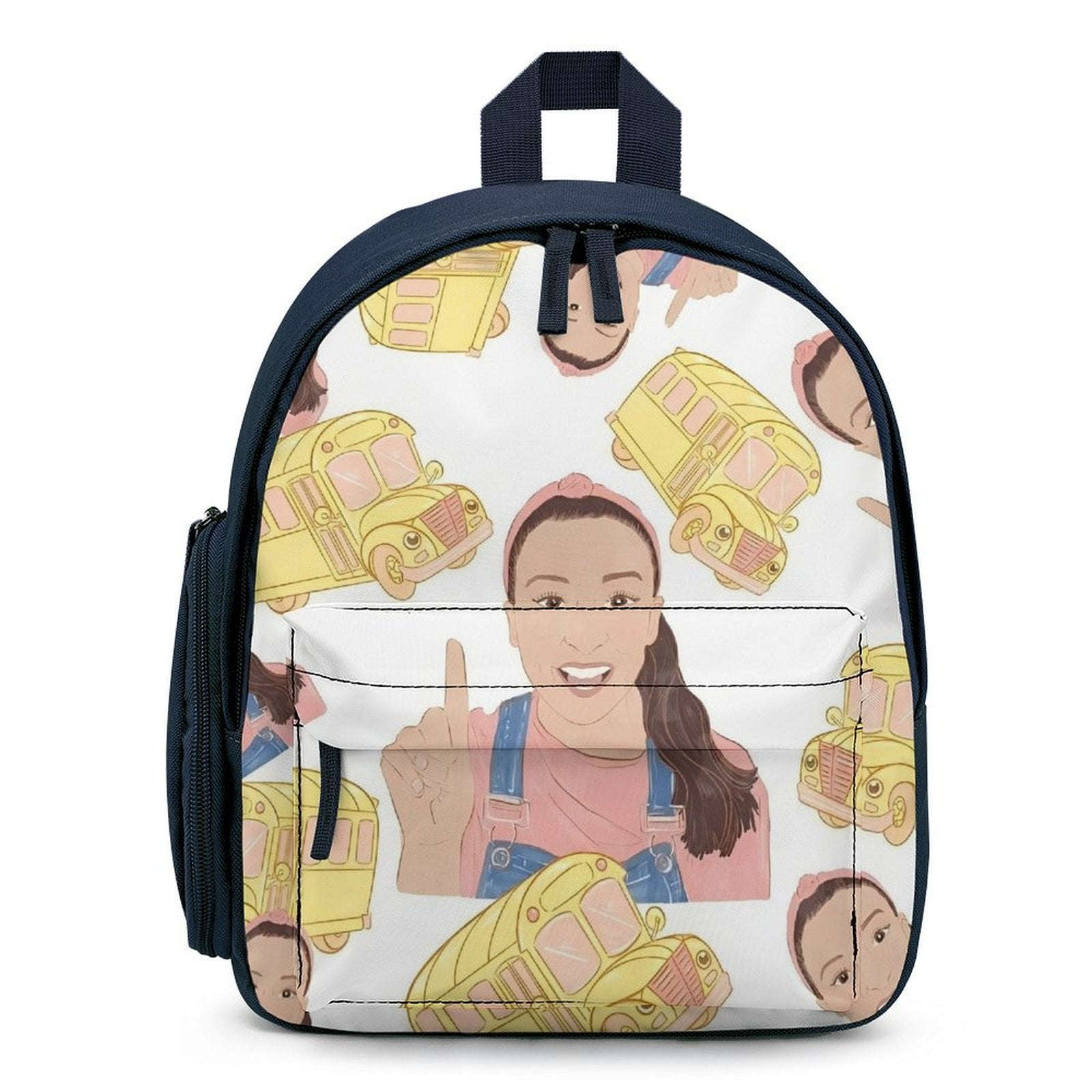 Ms. Rachel Women's mini backpack for school blue - Walmart.com