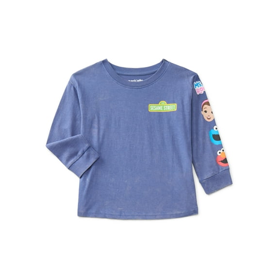 Ms Rachel X Sesame Street Toddler Long Sleeve Graphic Crewneck Tee ...