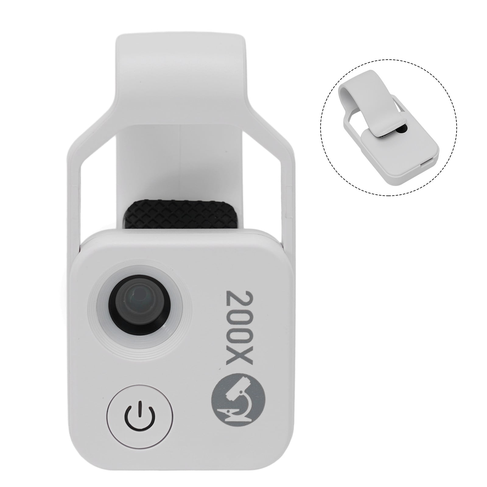 MS002 Microscope Lens 200X HD Magnification Mobile Microscope With ...