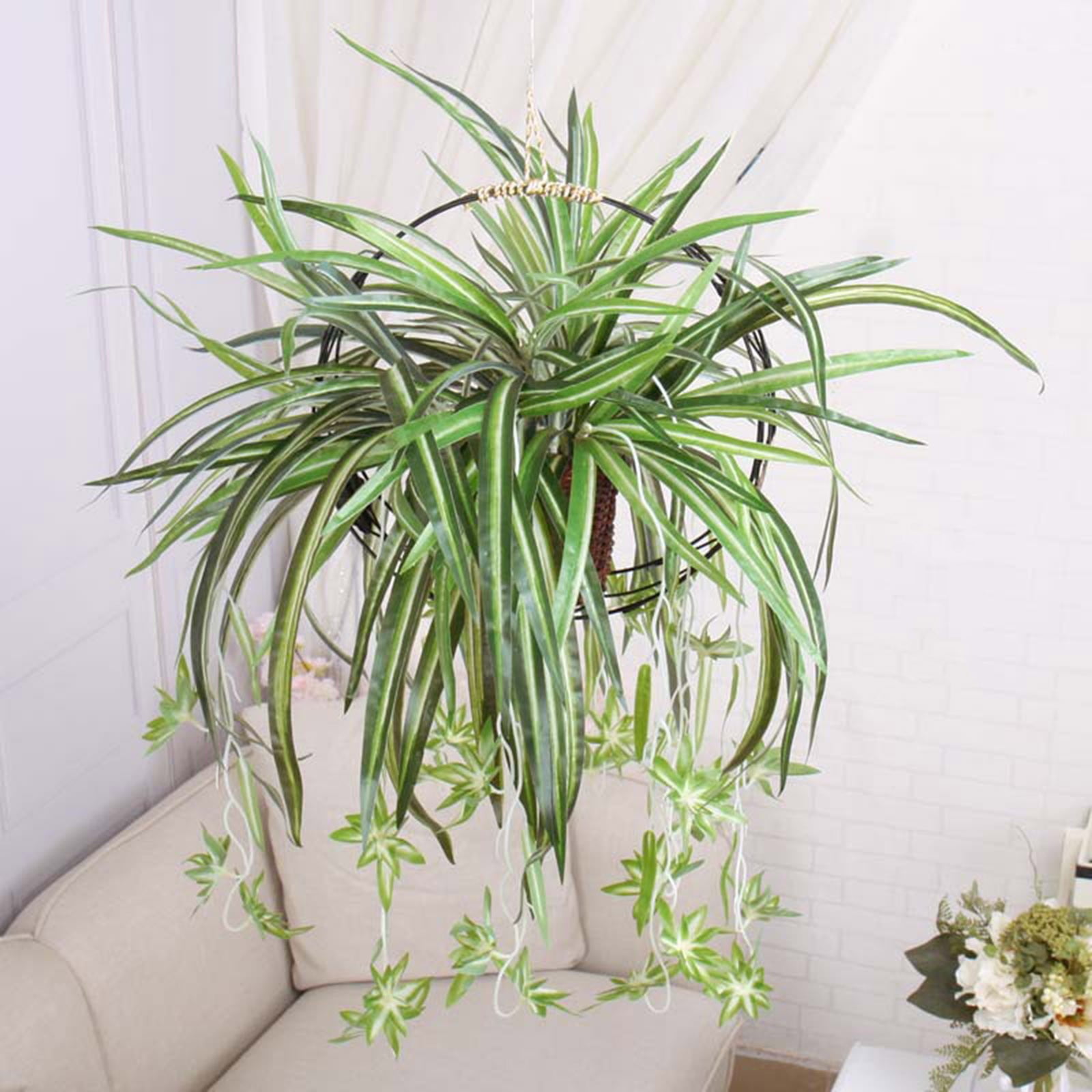 MsOrange 1Pc Chlorophytum Comosum Greenery Home Hotel Decor Artificial Spider - Walmart.com
