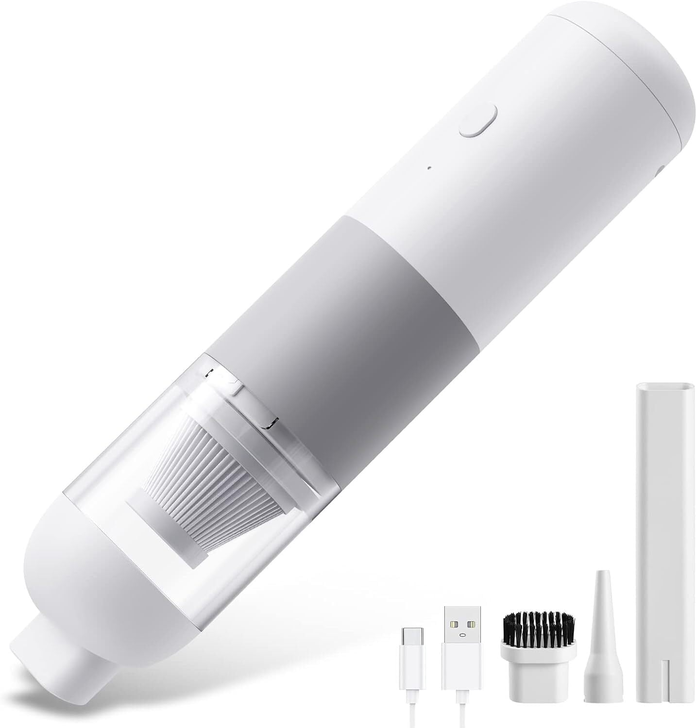 MsOrange Handheld Vacuum Cleaner Cordless, Powerful Suction Lightweight ...