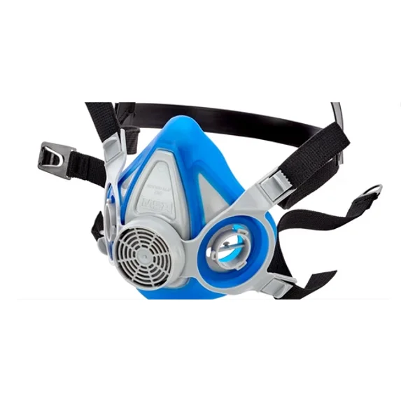 Msa Reusable Half Face Respirator Protection Facepiece Mask Niosh ...