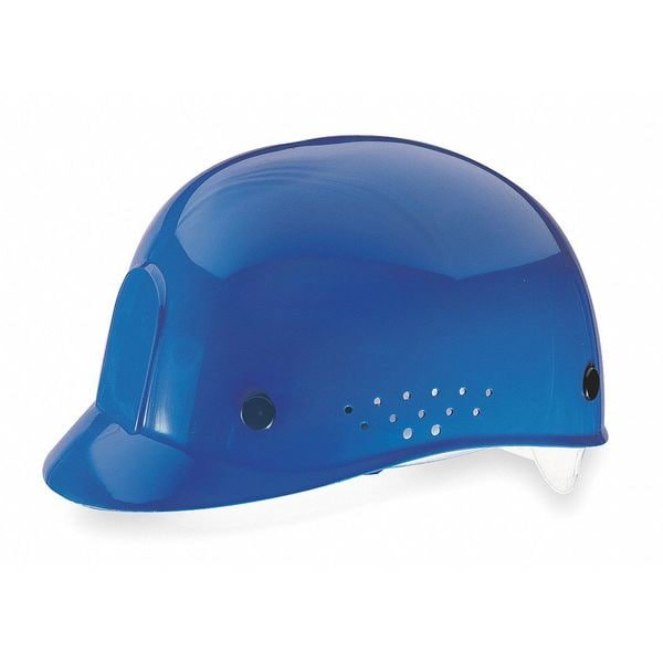Msa Safety Bump Cap,Front Brim,Pinlock,Blue 10033650 - Walmart.com