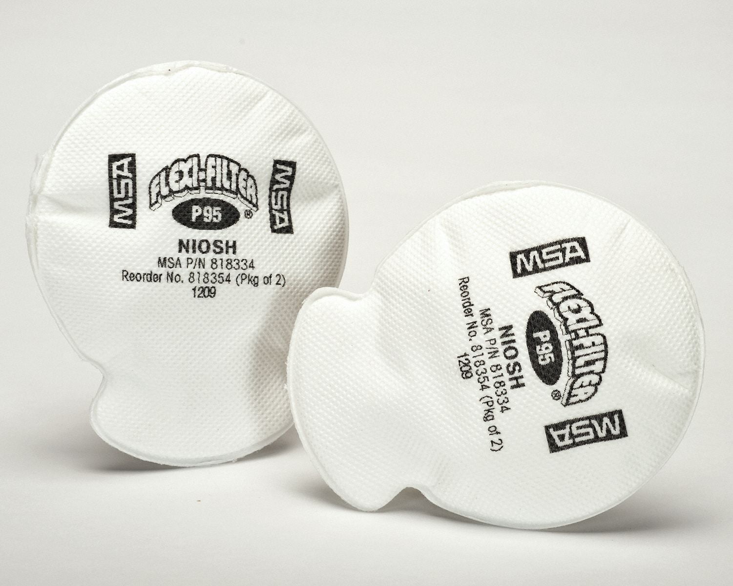 Msa Safety Filter,White,Bayonet,PK2 818354 - Walmart.com