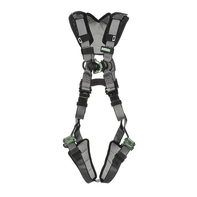 Msa Safety Full Body Harness,V-FIT,M 10194945 - Walmart.com
